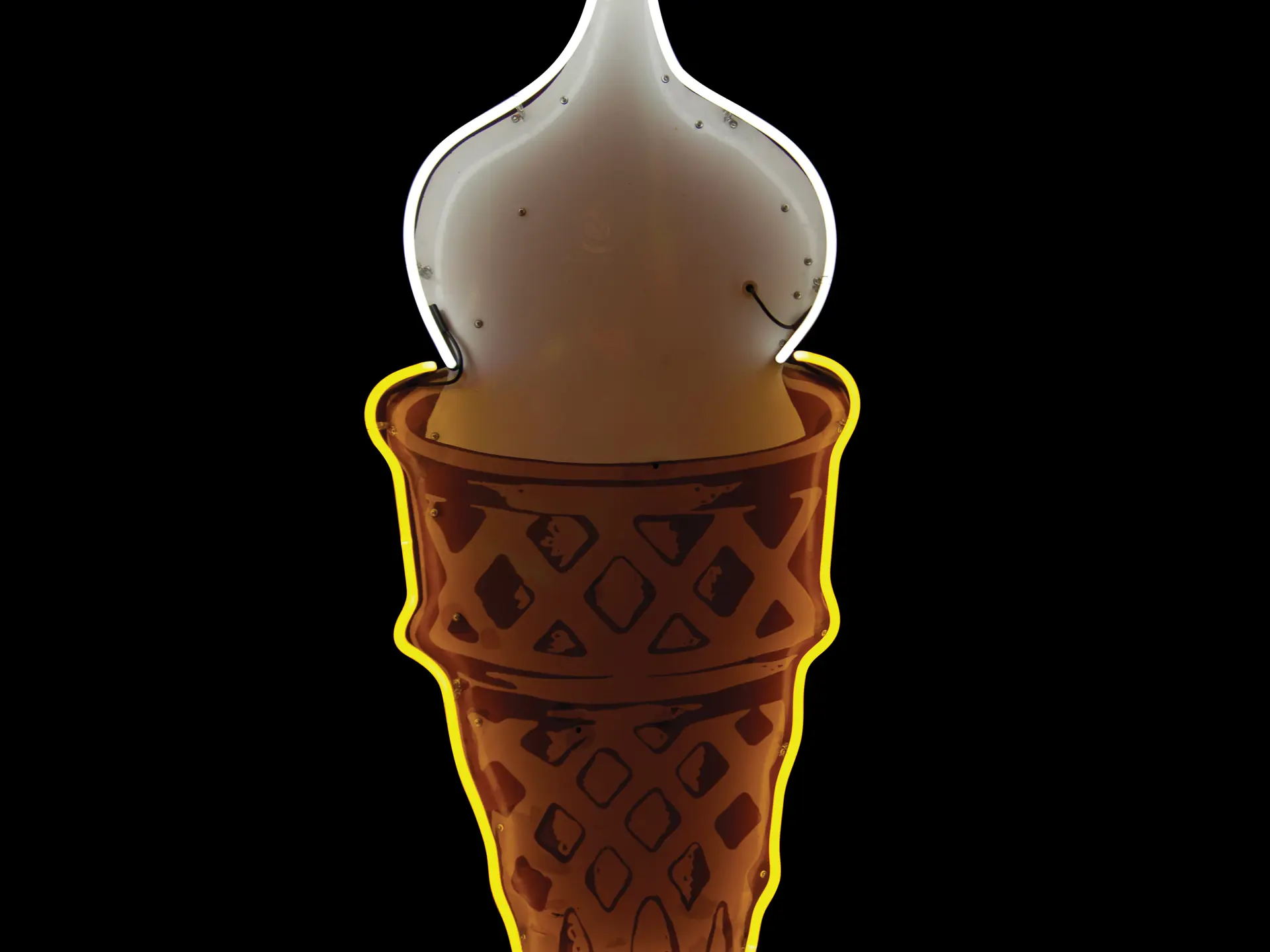 Ice Cream Cone Neon Sign | Vintage Motor Cars of Hershey 2009 | RM ...