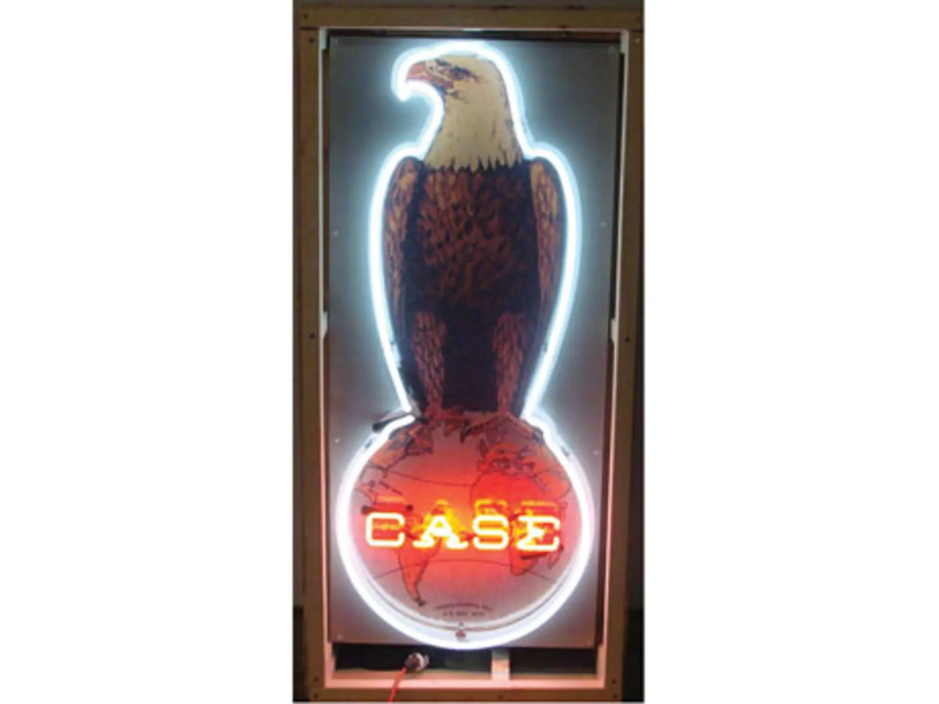 Case Eagle Neon Sign (48"X 20") | Auburn Fall 2013 | RM Sotheby's