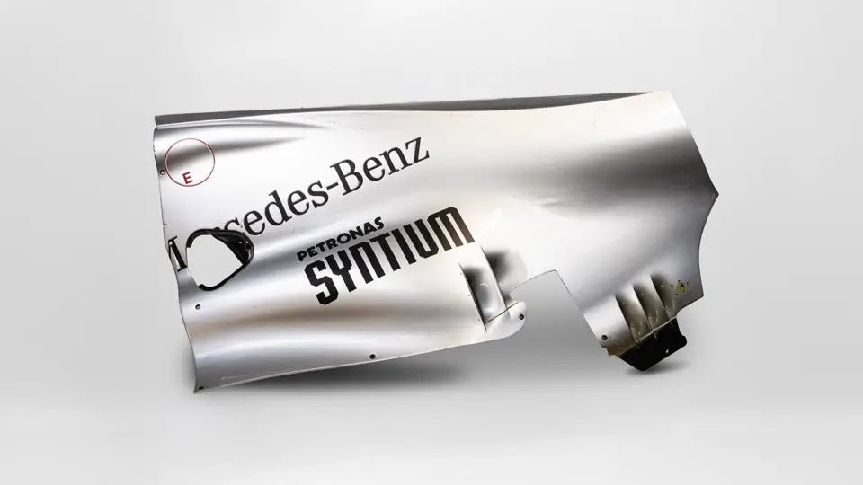 2011 Mercedes AMG Michael Schumacher Signed Formula 1 Rear Bodywork ...