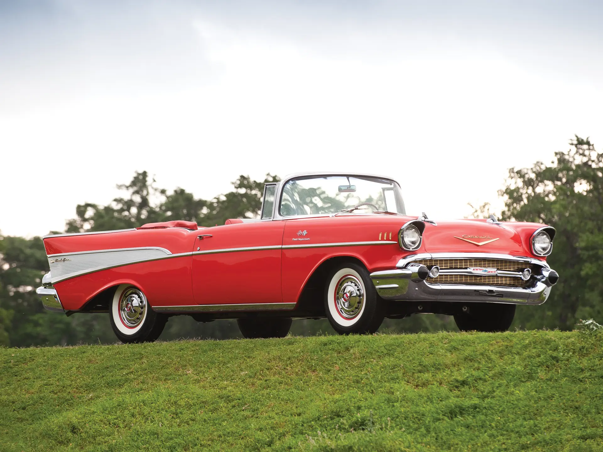 1957 Chevrolet Bel Air 'Fuel-Injected' Convertible | The Charlie Thomas ...