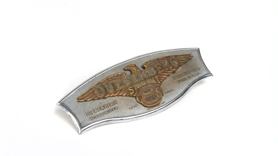 Original Duesenberg Firewall Emblem | Auburn Fall 2014 | RM Sotheby's