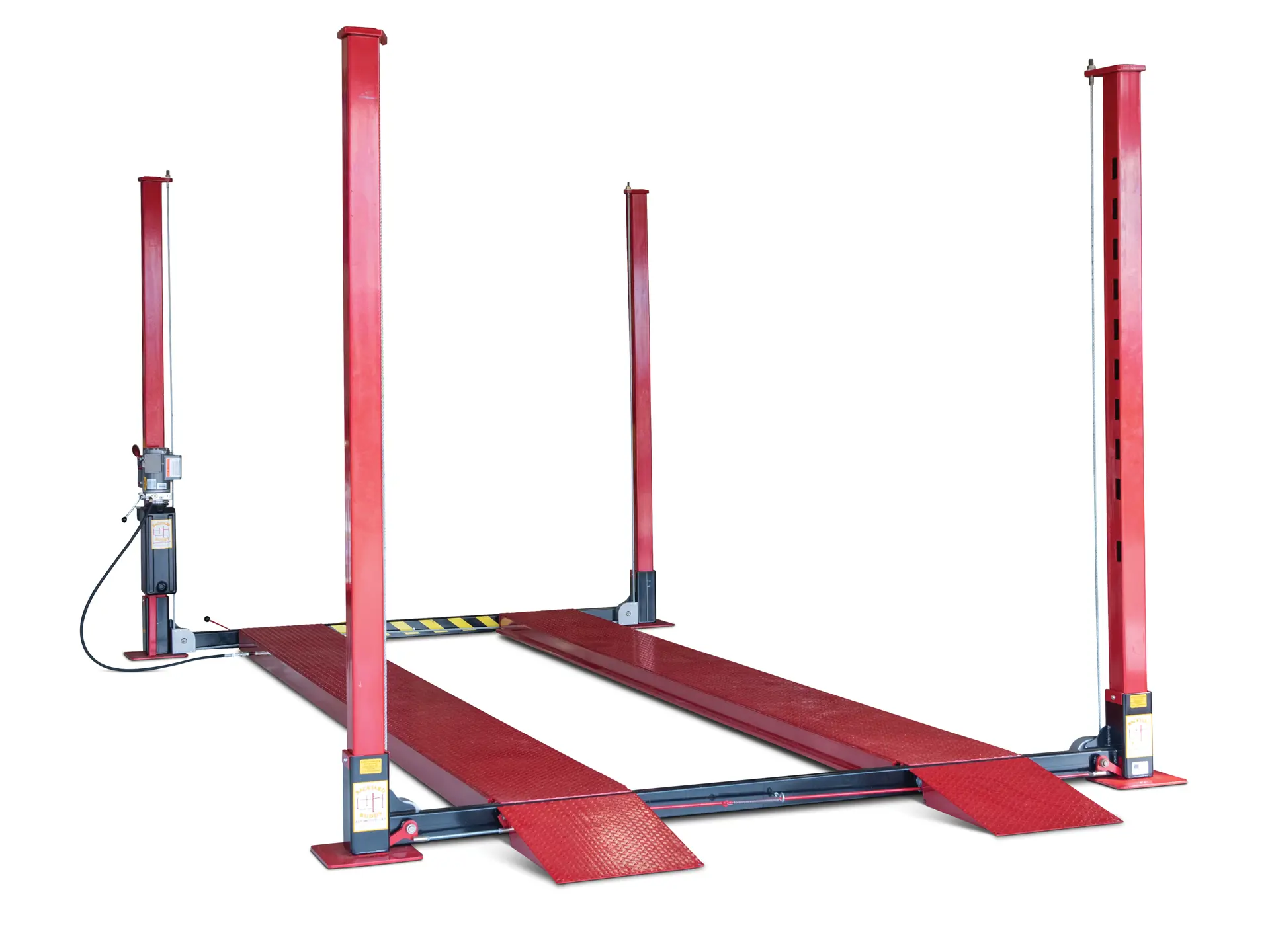 Backyard Buddy 7000 Four-Post Drive-On Lift | The Elkhart Collection ...