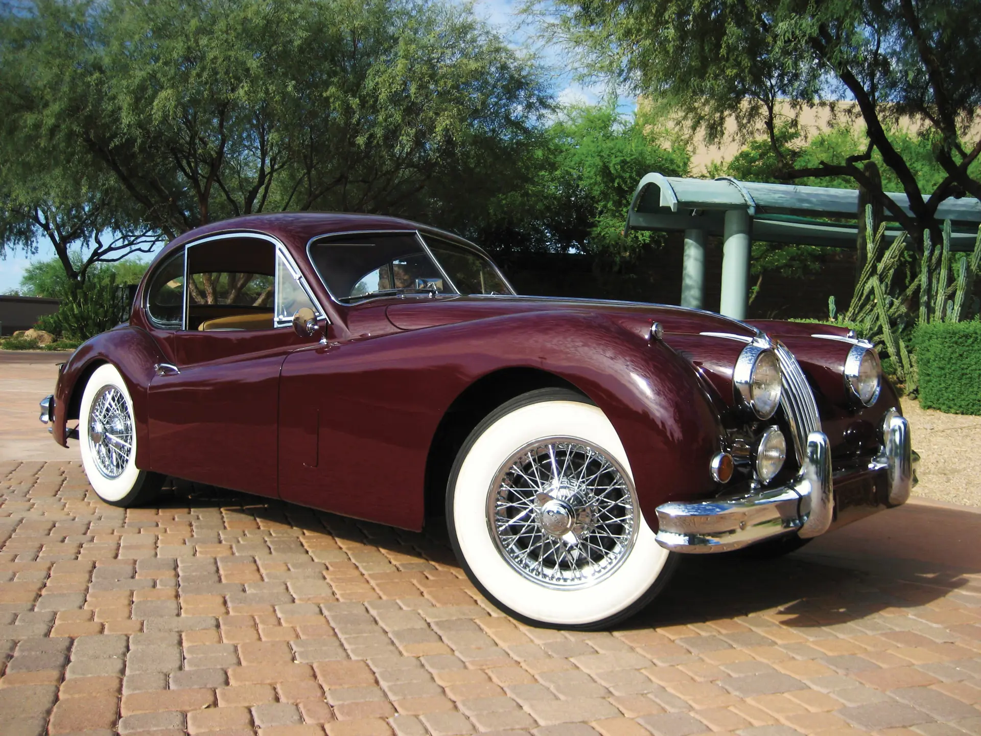 1956 Jaguar XK 140 MC Fixed Head Coupe | Automobiles of Arizona 2010 ...