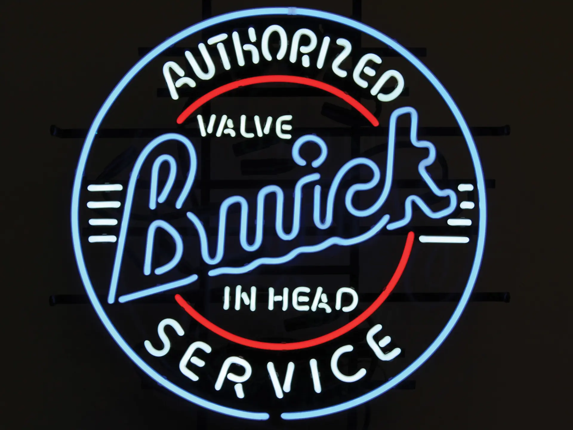 Buick Authorized Service Neon Sign | Auburn Fall 2018 | RM Sotheby's