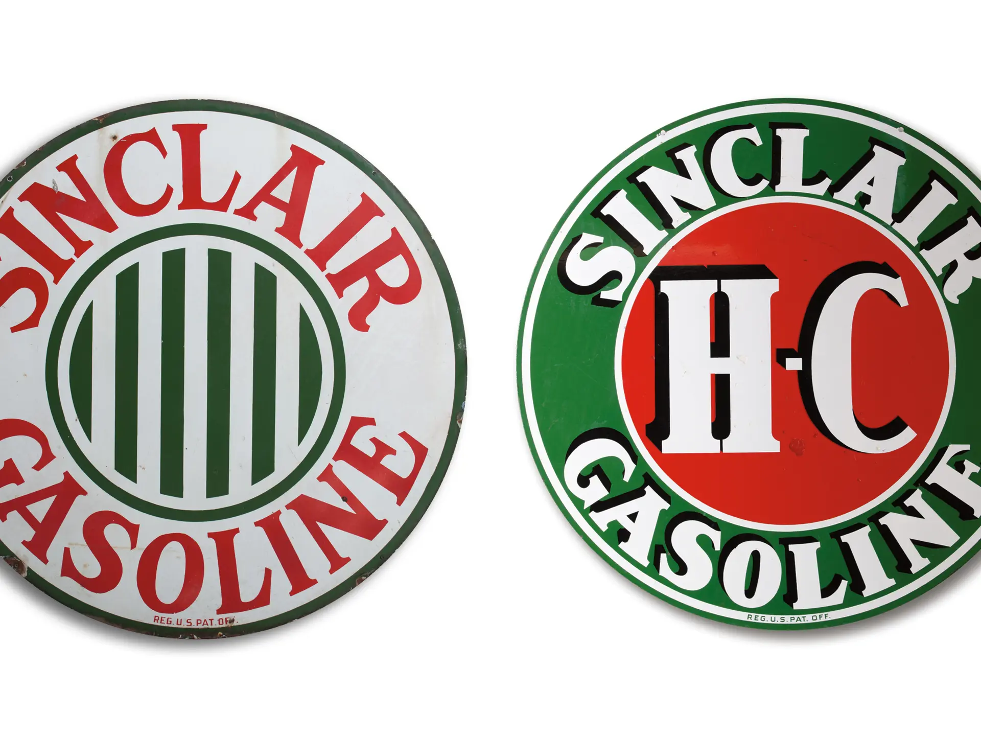 Two Sinclair Signs | The Dingman Collection 2012 | RM Sotheby's