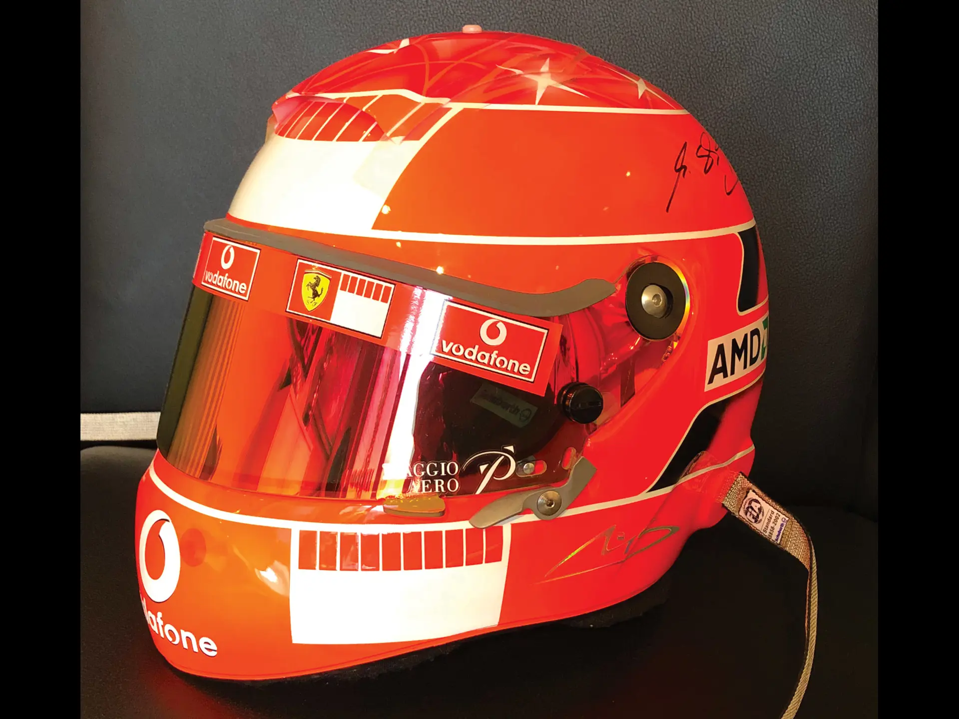 Michael Schumacher Ferrari Formula 1 Helmet, 2005 | Paris 2019 | RM ...
