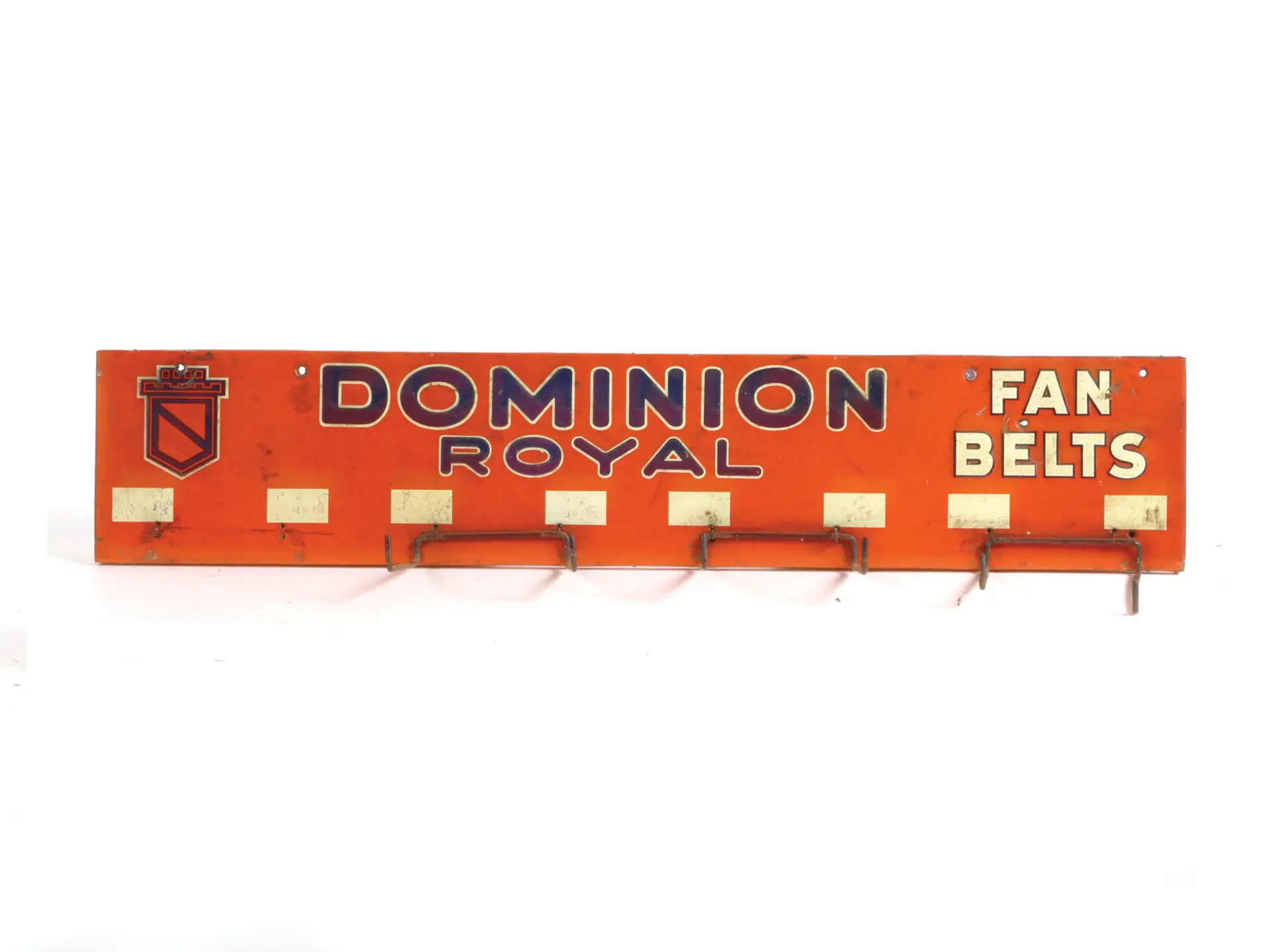 DOMINION ROYALS FAN BELT RACK | Private Collection of Tom & Marlene ...