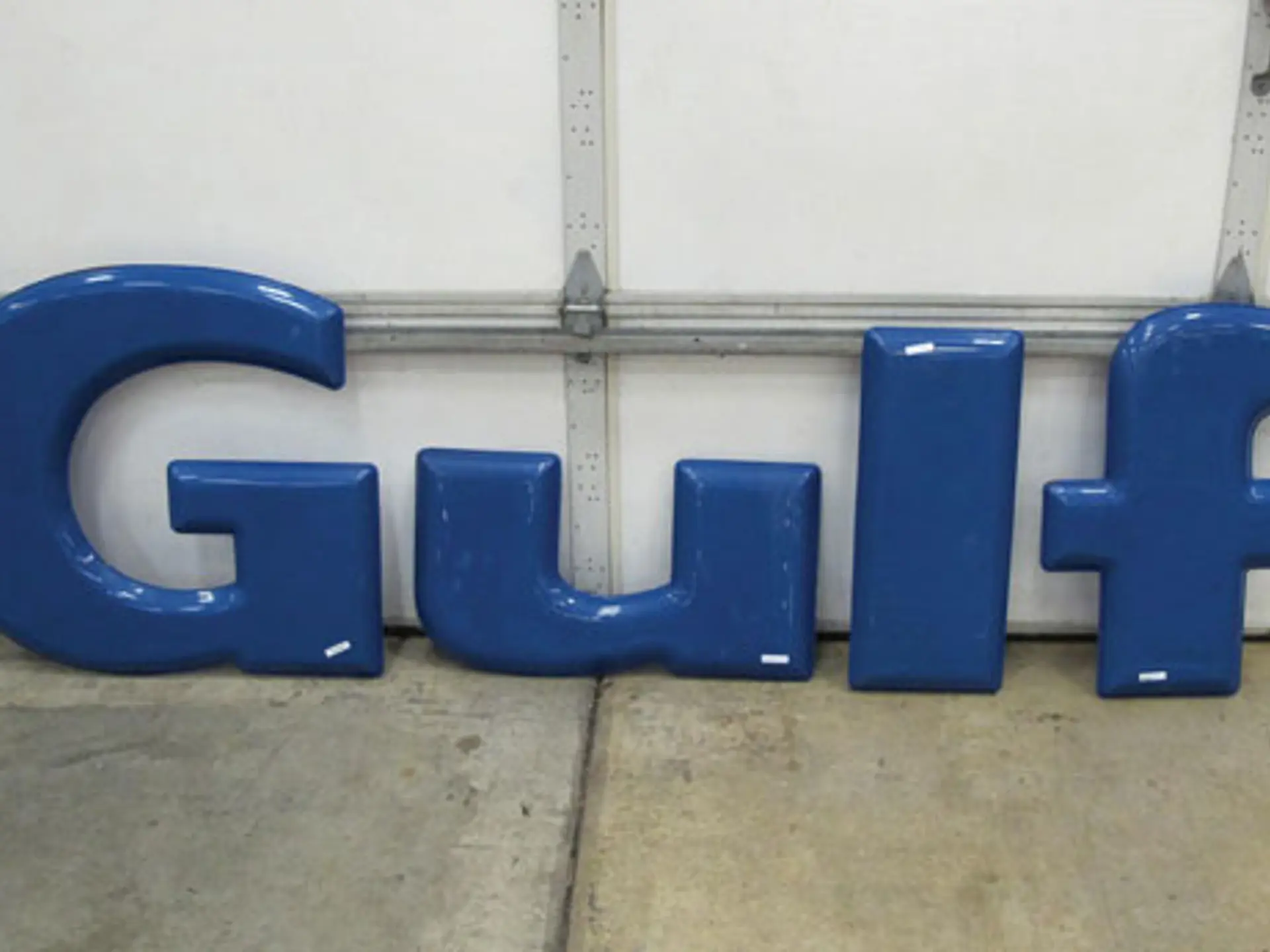 Gulf Blue Letters Height 2 ft | Auburn Fall 2012 | RM Sotheby's
