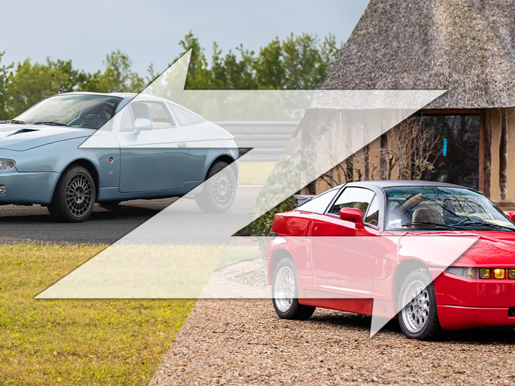 Battle of the Bold: Alfa Romeo SZ vs Lancia Hyena | RM Sotheby's