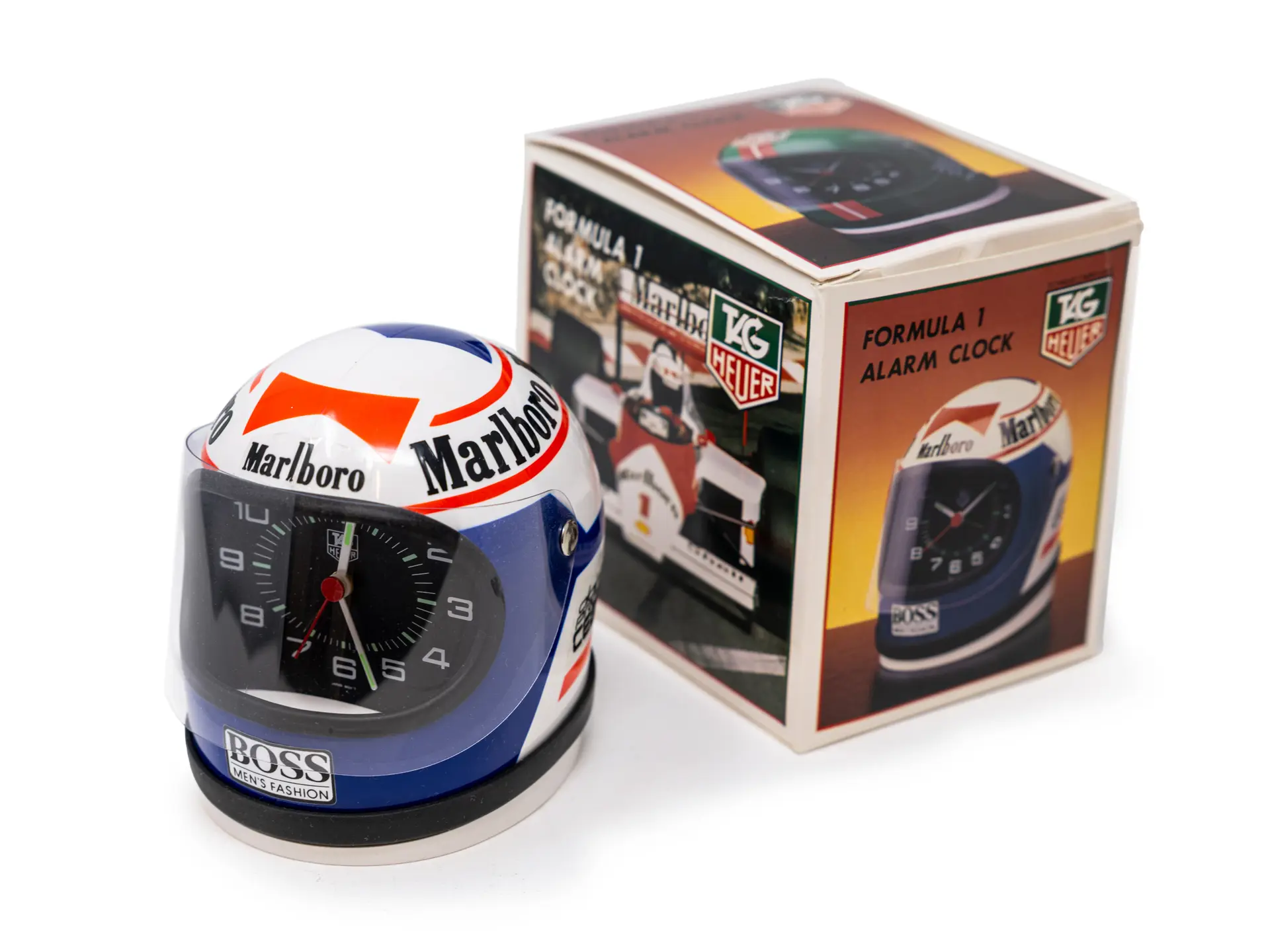 TAG Heuer Alain Prost Helmet Clock with Box | Shift Online: Europe and ...