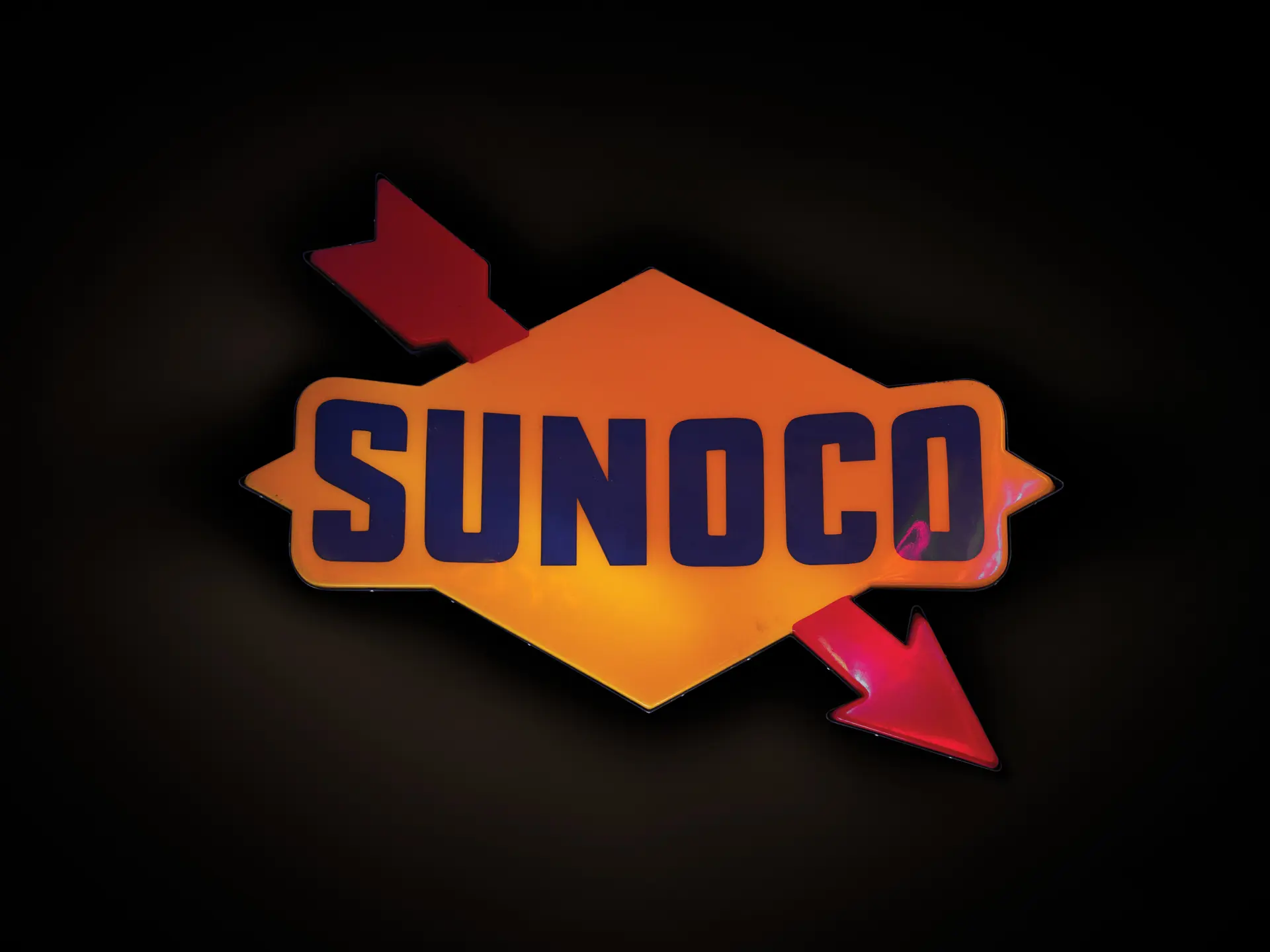 Sunoco Lighted Sign | The Dingman Collection | RM Sotheby's