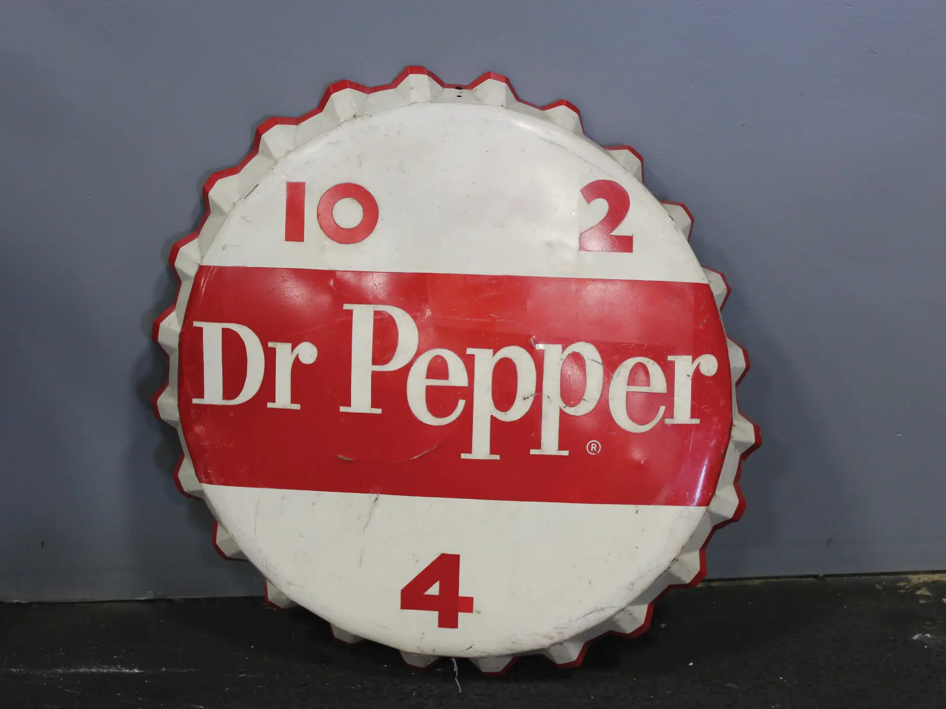Dr. Pepper Bottle Cap Sign | Auburn Fall 2018 | RM Sotheby's