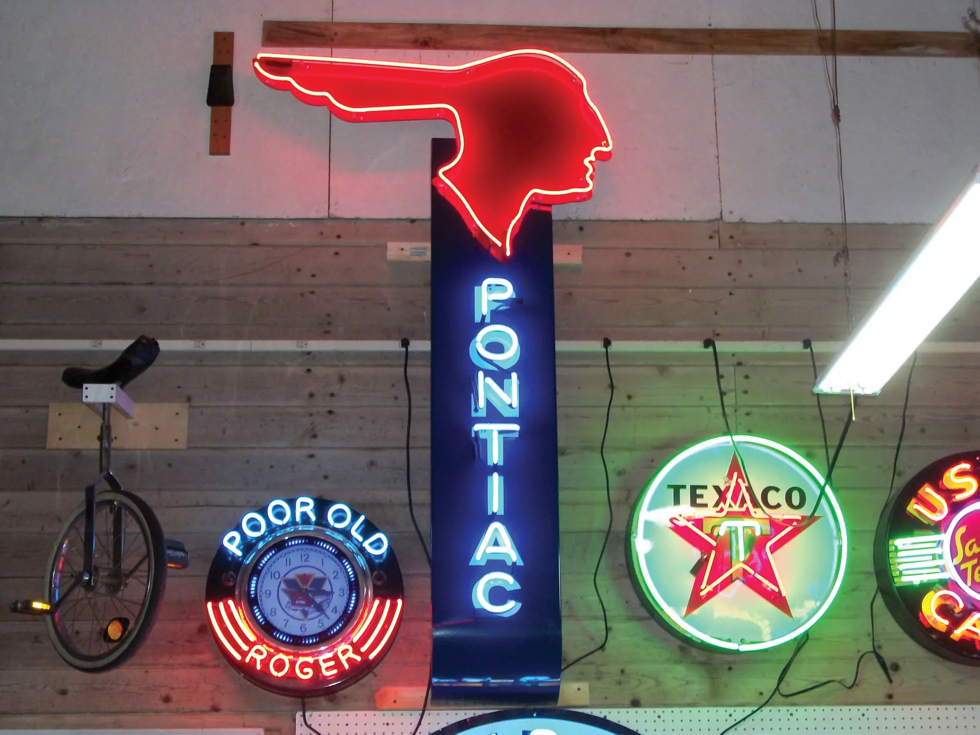 Vertical Pontiac Neon (3ft X 7ft) | Auburn Fall 2013 | RM Sotheby's