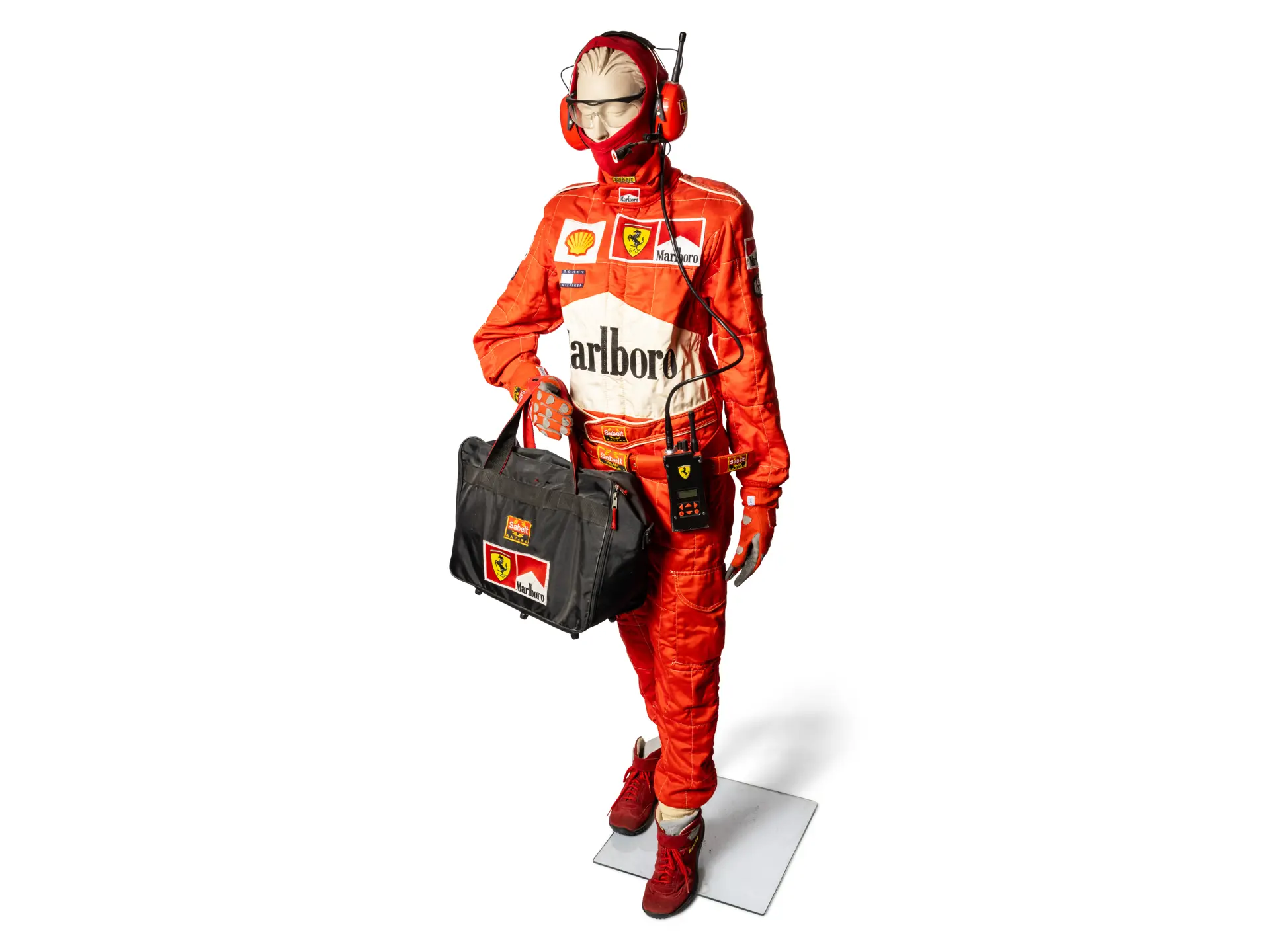 Scuderia Ferrari Formula 1 Mechanic Sabelt Overalls, Boots, Underwear ...