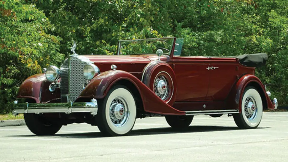 1934 Packard 1107 Twelve Convertible Sedan | Auburn Fall 2012 | RM ...
