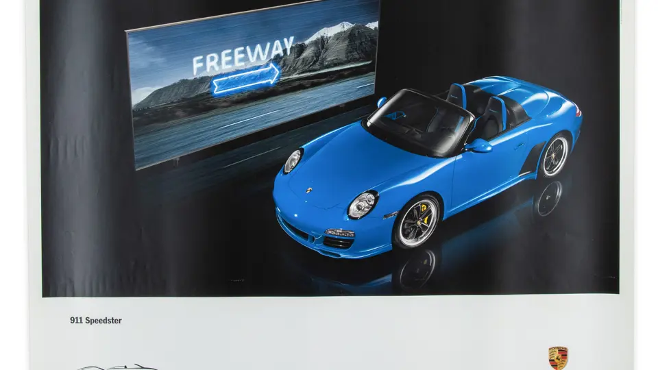 Three Porsche 911 Speedster 25 Years of Porsche Exclusive Advertising ...