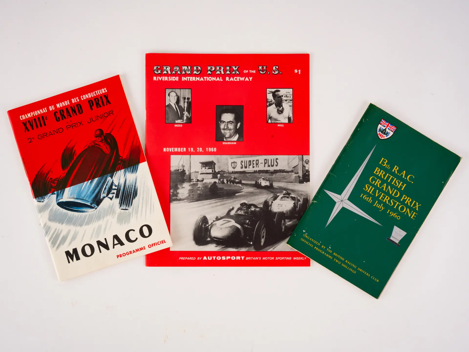 1960 Formula 1 Grand Prix Racing Programmes | The February Memorabilia ...