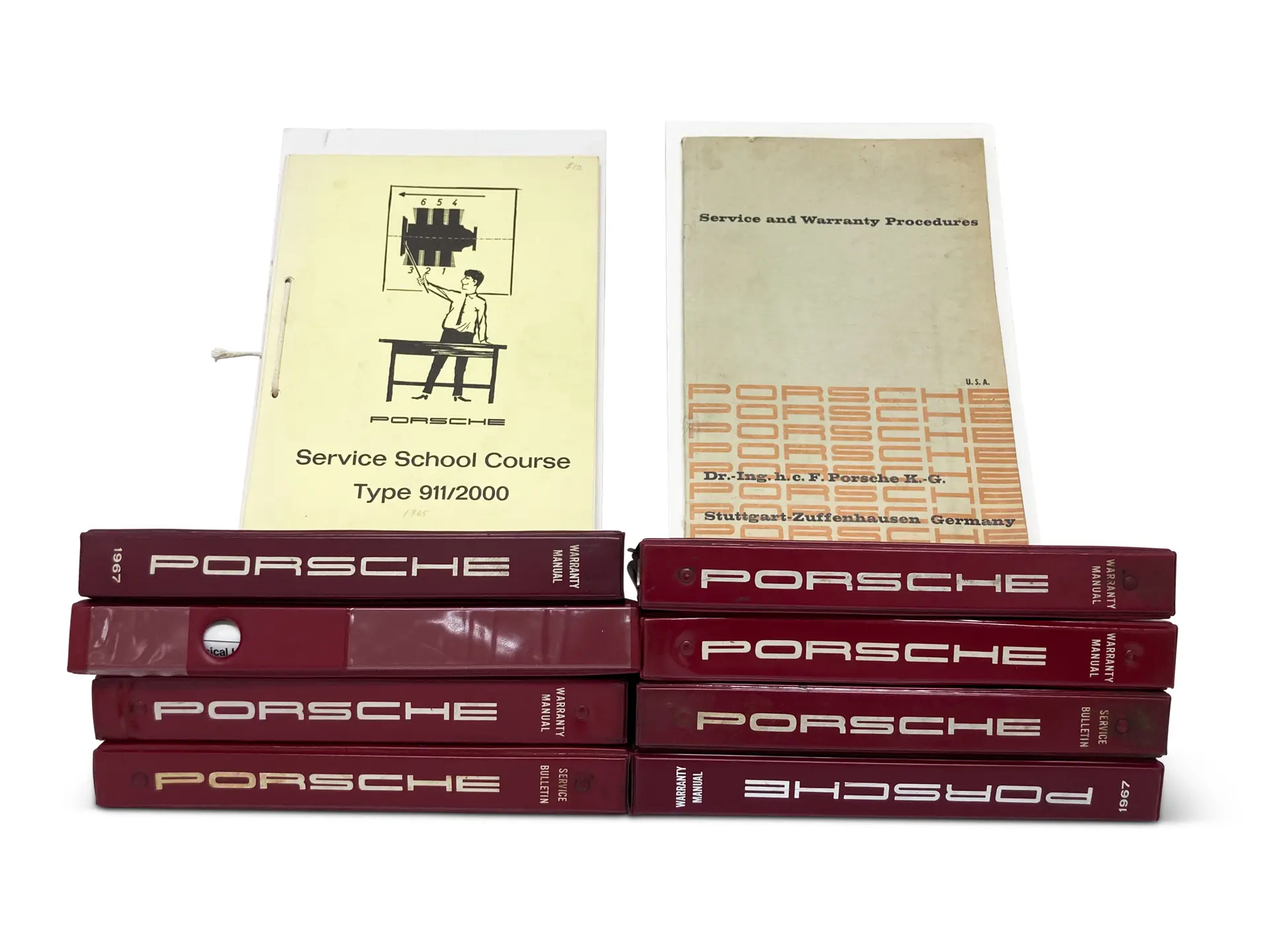Porsche Service Bulletin and Warranty Manual Books, 1966–1991 | The ...