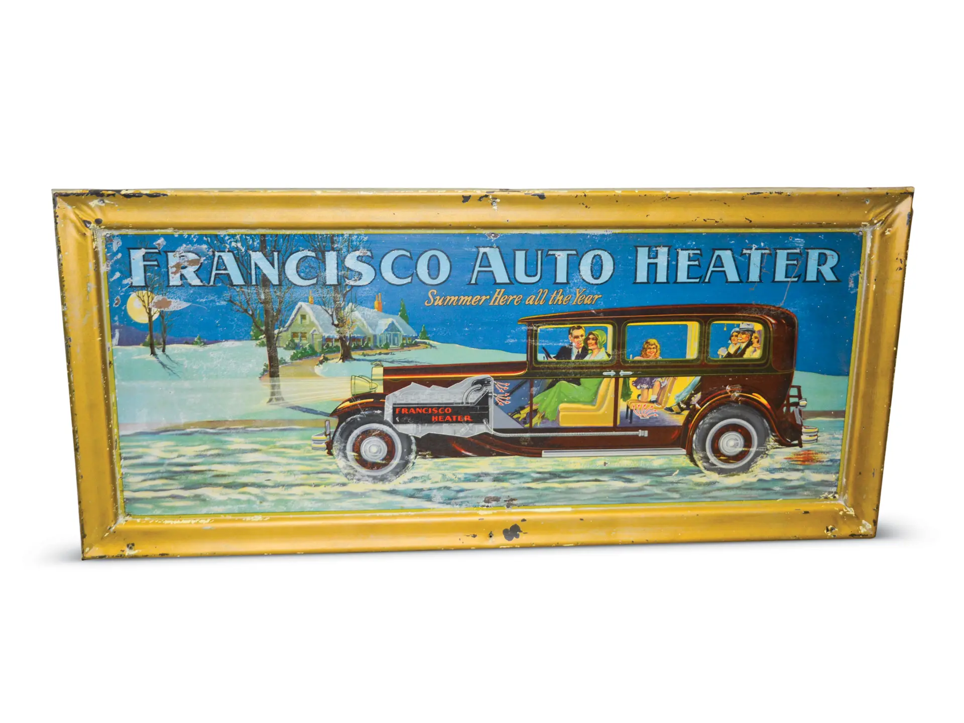 Francisco Auto Heater Sign | Auburn Spring 2019 | RM Sotheby's