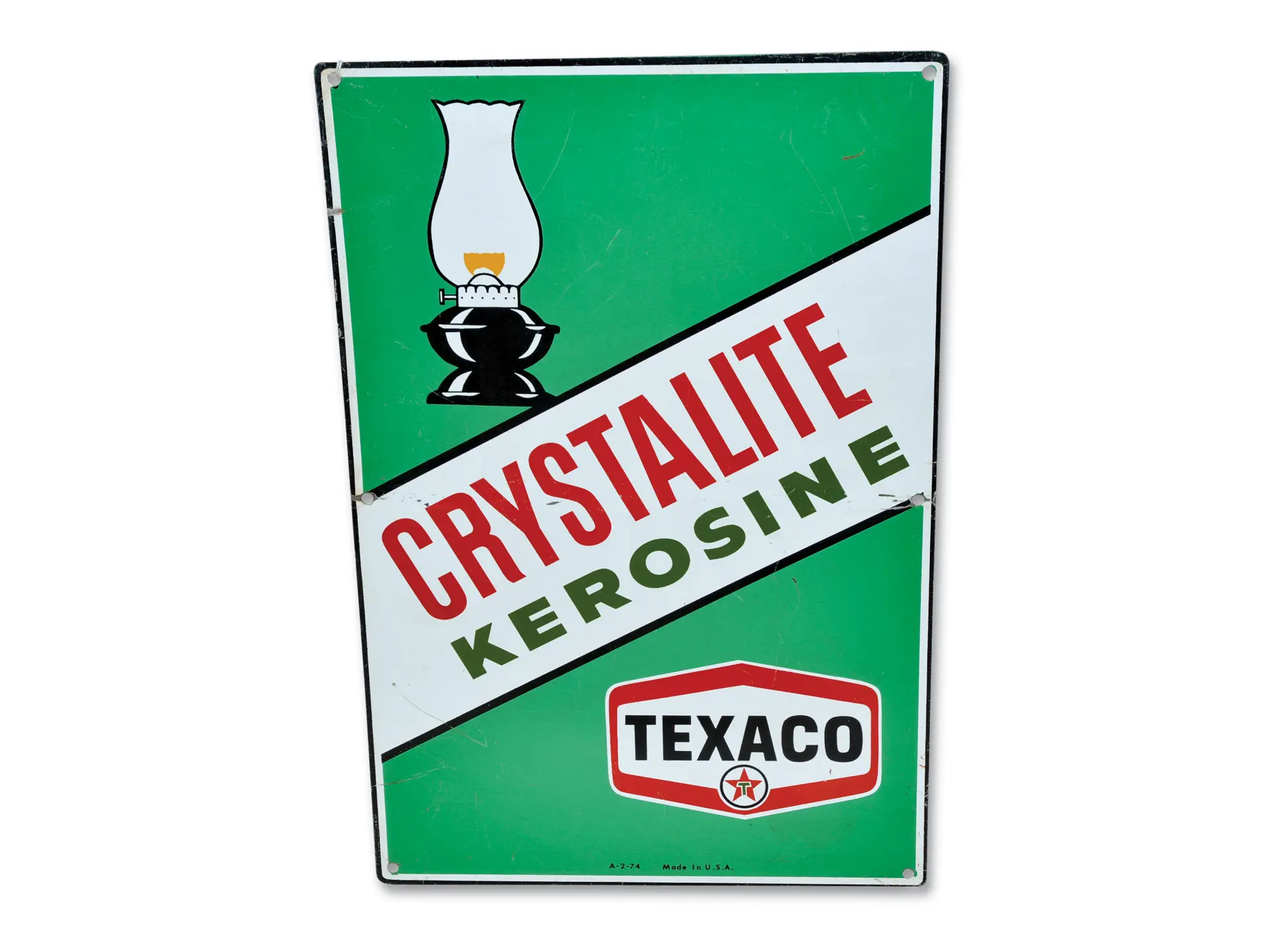 Texaco Crystalite Kerosine Sign | Auburn Spring 2019 | RM Sotheby's