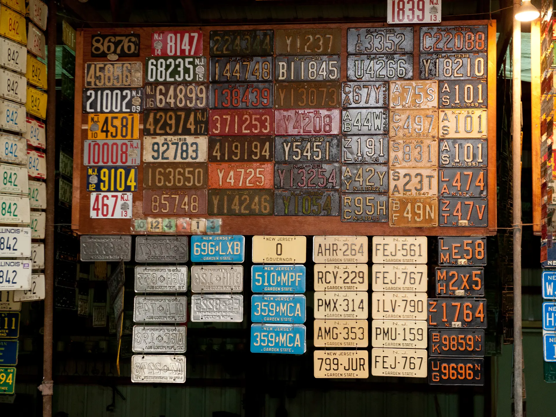 New Jersey License Plates | The Lee Roy Hartung Collection | RM Sotheby's