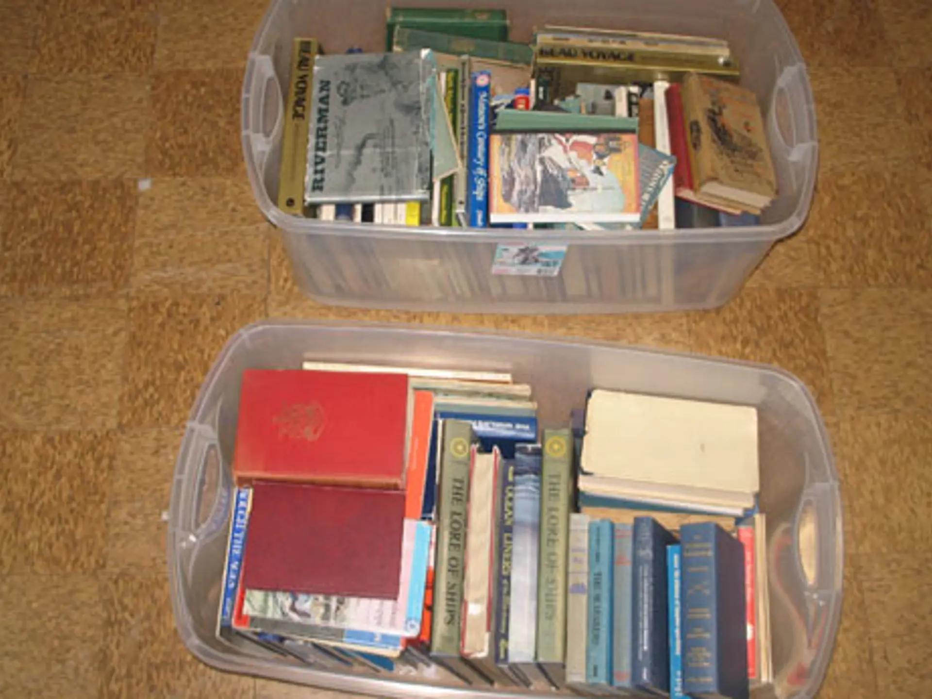 2 boxes of Ship Books | The Pate Collection | RM Sotheby's