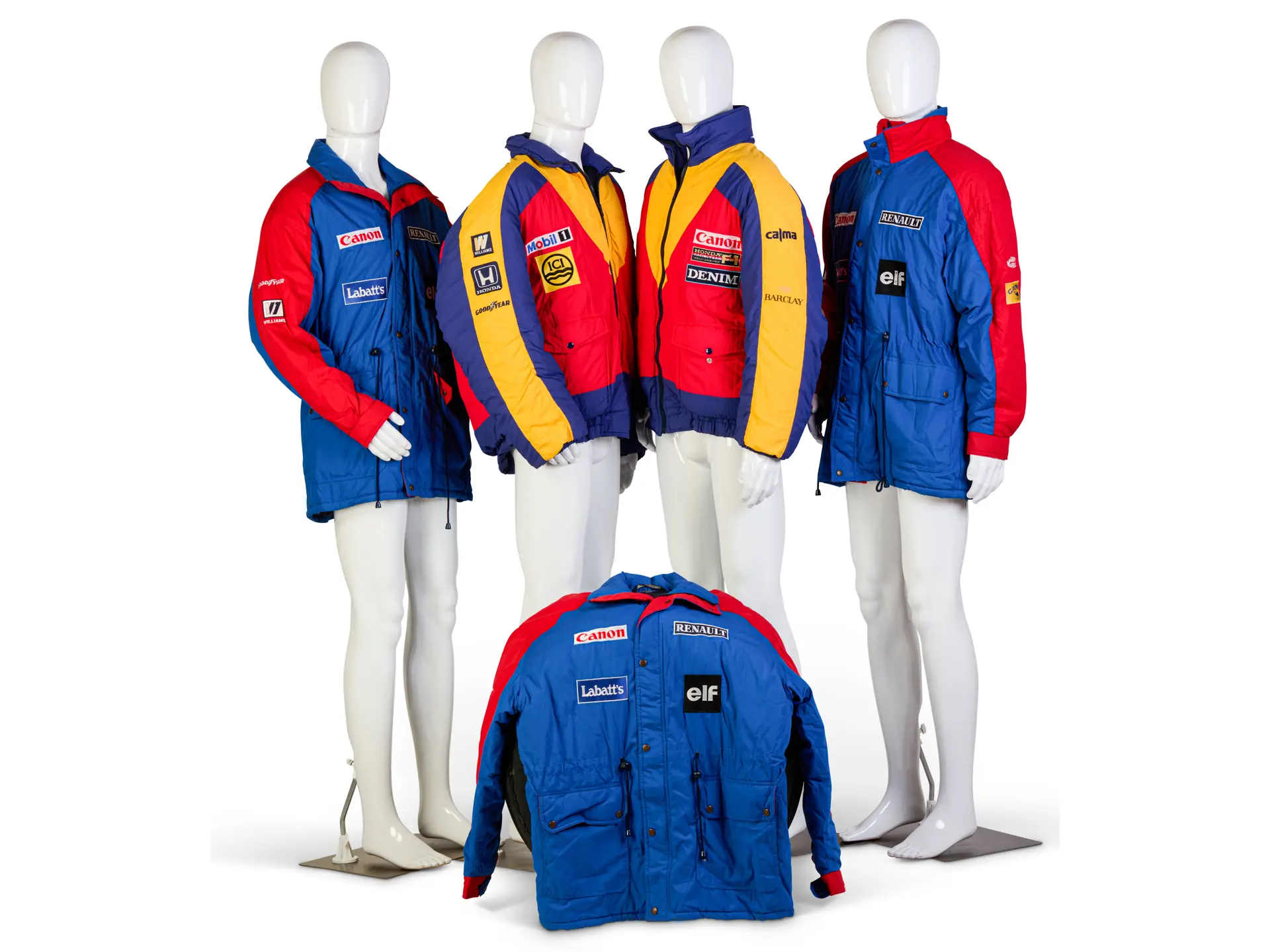Five Canon Williams Formula 1 Ski Jackets | Nigel Mansell’s Legacy ...