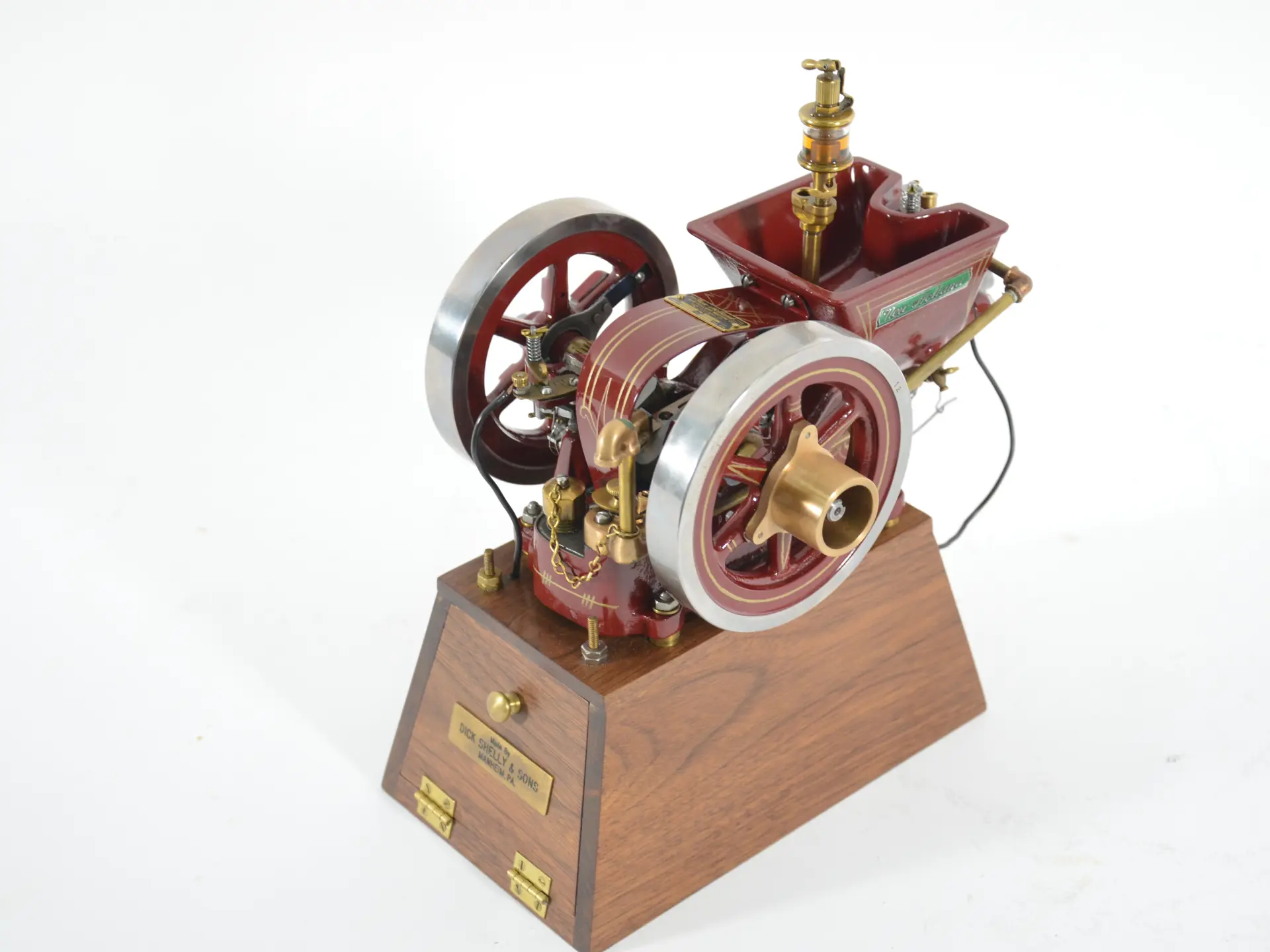 A 1/3 scale model of a New Holland Hit & Miss engine | Auburn Spring ...