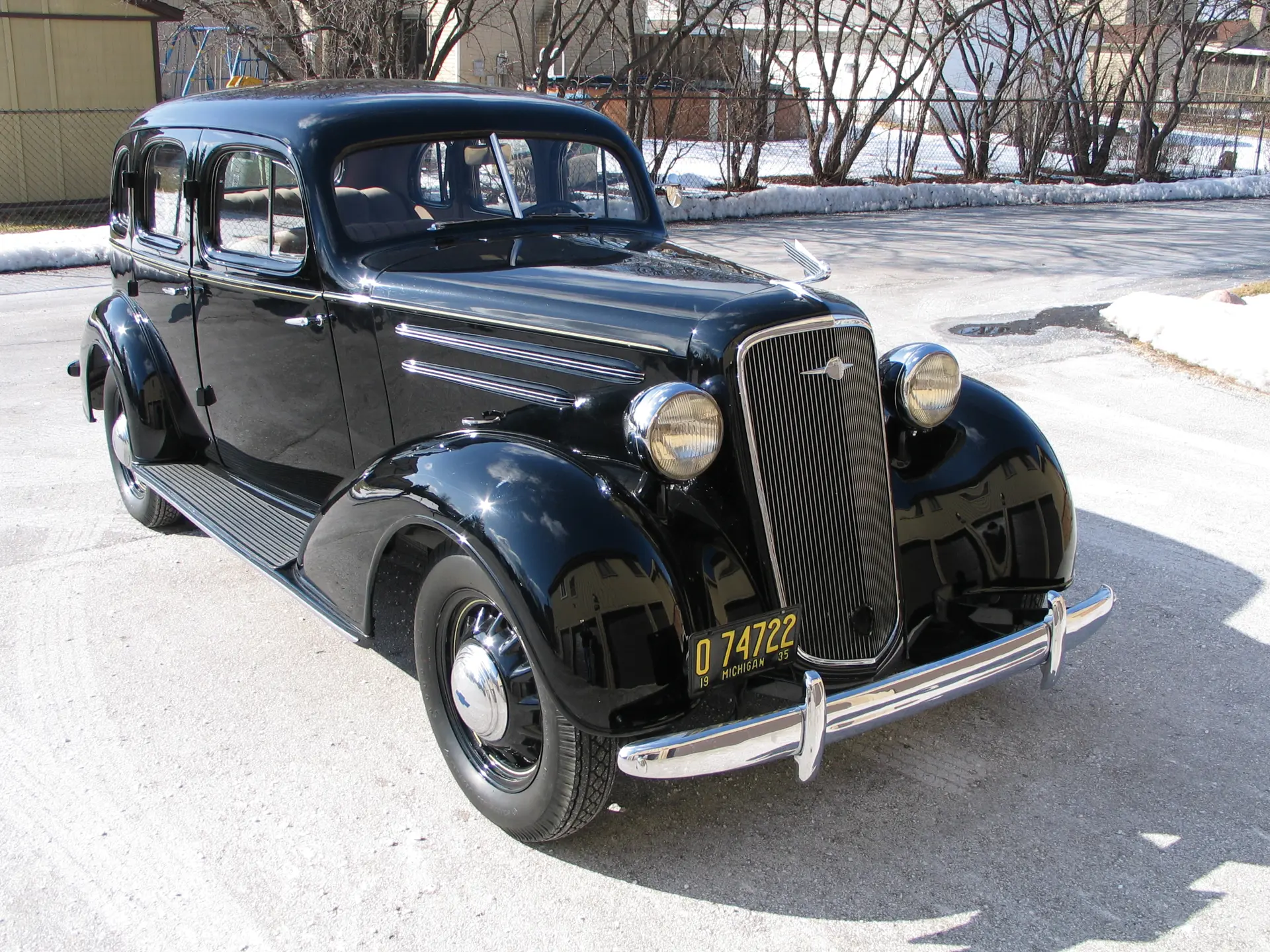 1935 Chevrolet Master Deluxe Four Door Sedan Sport Touring | Michigan ...