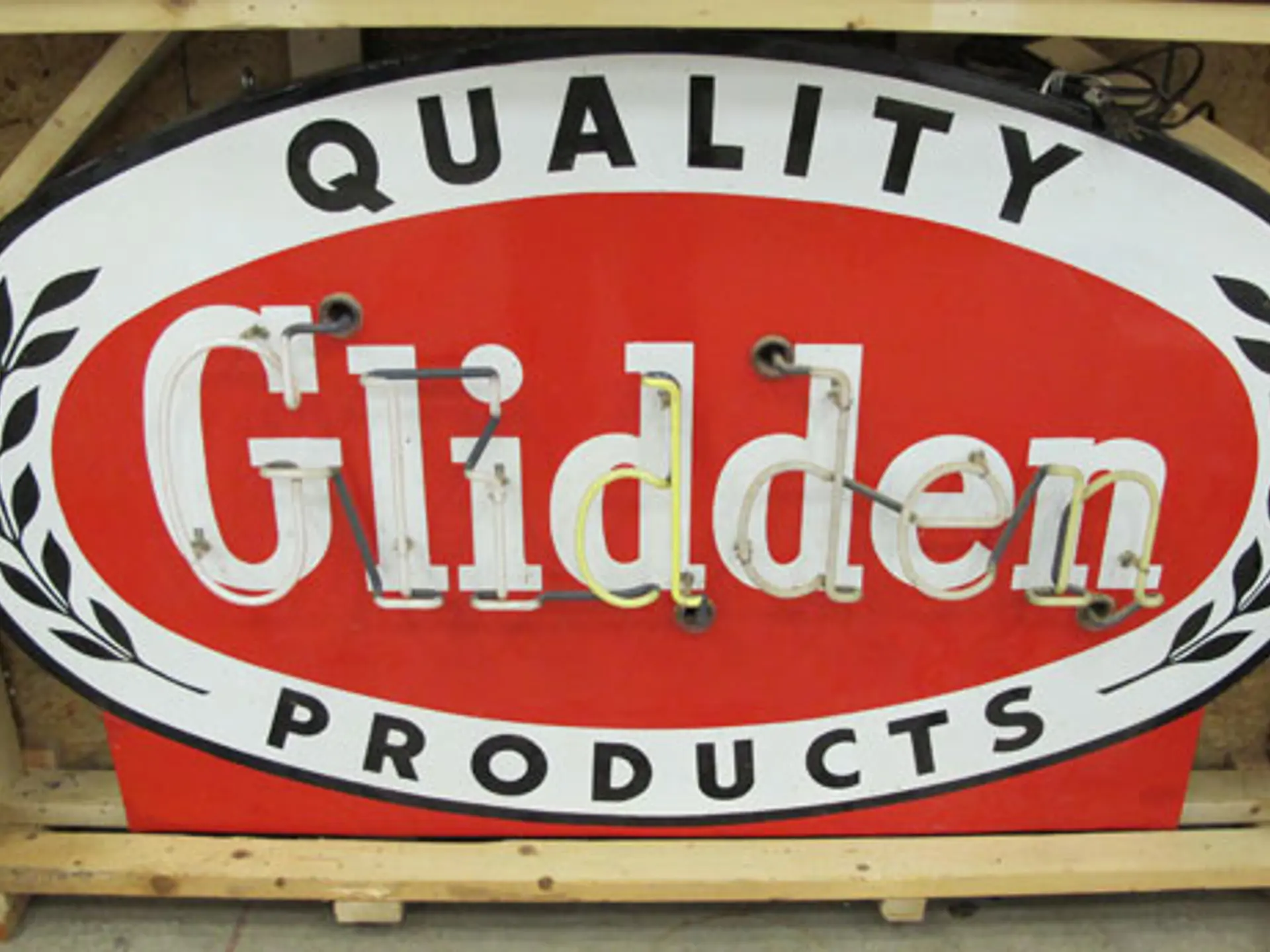 Glidden Neon Sign - 42" x 72" | Auburn Spring 2012 | RM Sotheby's