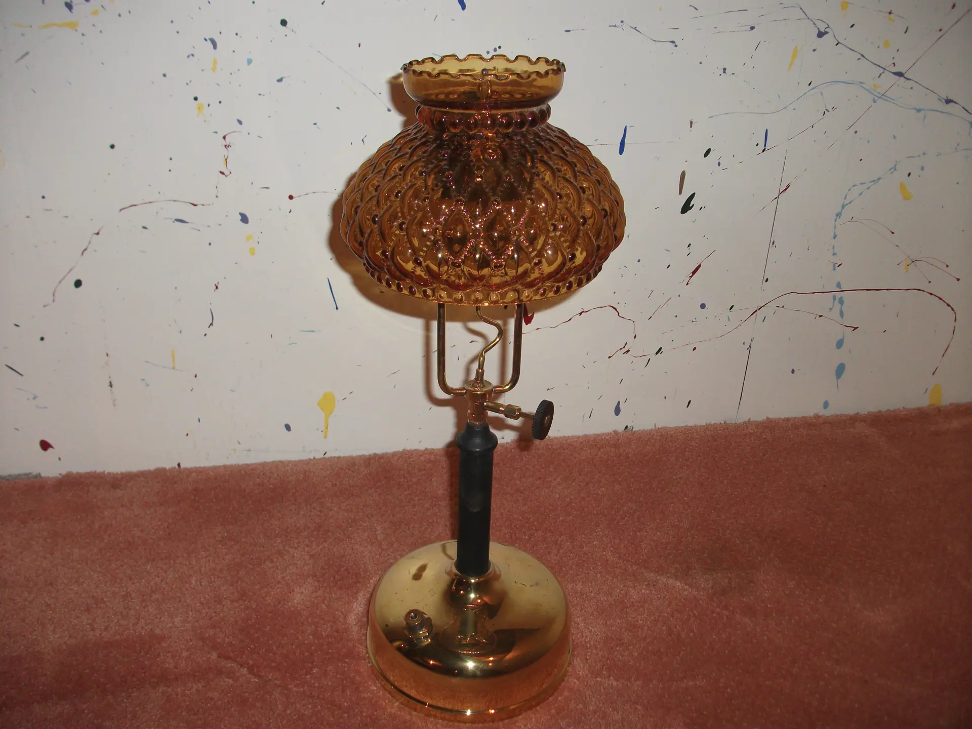 High Polished Brass Gas Lamp | Auburn Spring 2014 | RM Sotheby's
