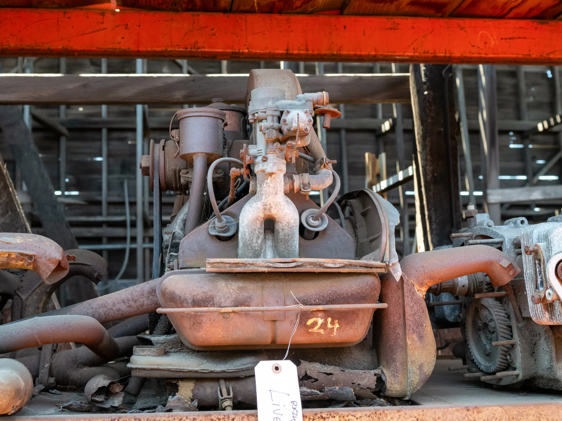 Porsche 356 B 1600 Engine | The Junkyard: The Rudi Klein Collection ...