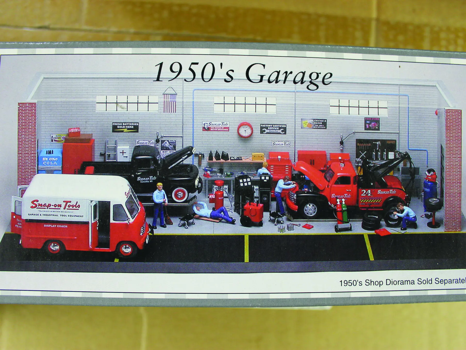 Limited edition, Snap-on Tools, 1950s garage shop diorama | Auburn Fall ...