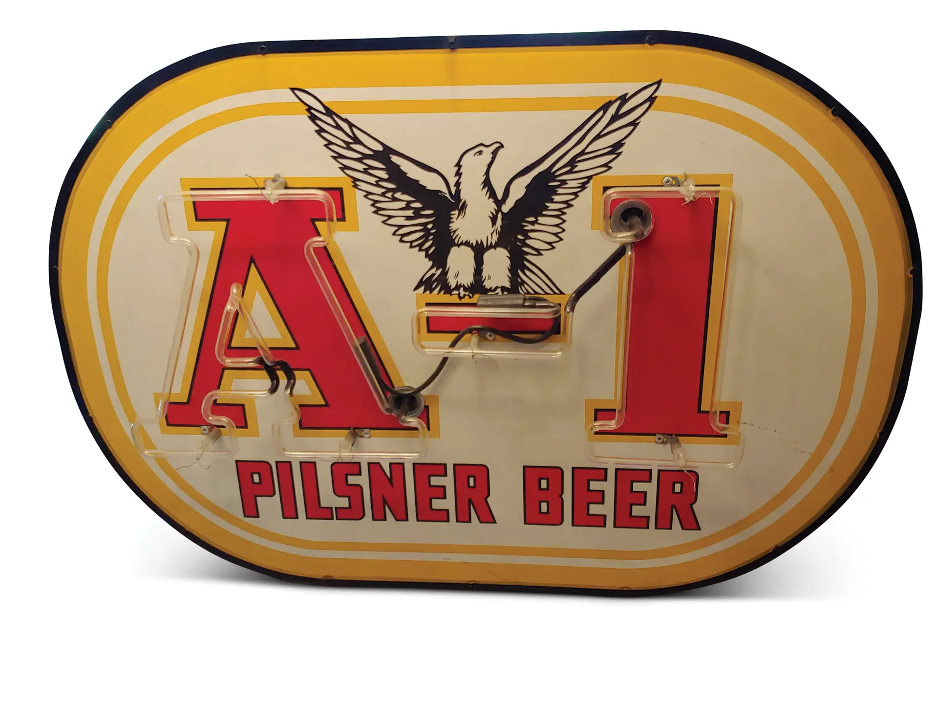 A-1 Pilsner Beer Neon Porcelain Sign | Auburn Fall 2019 | RM Sotheby's