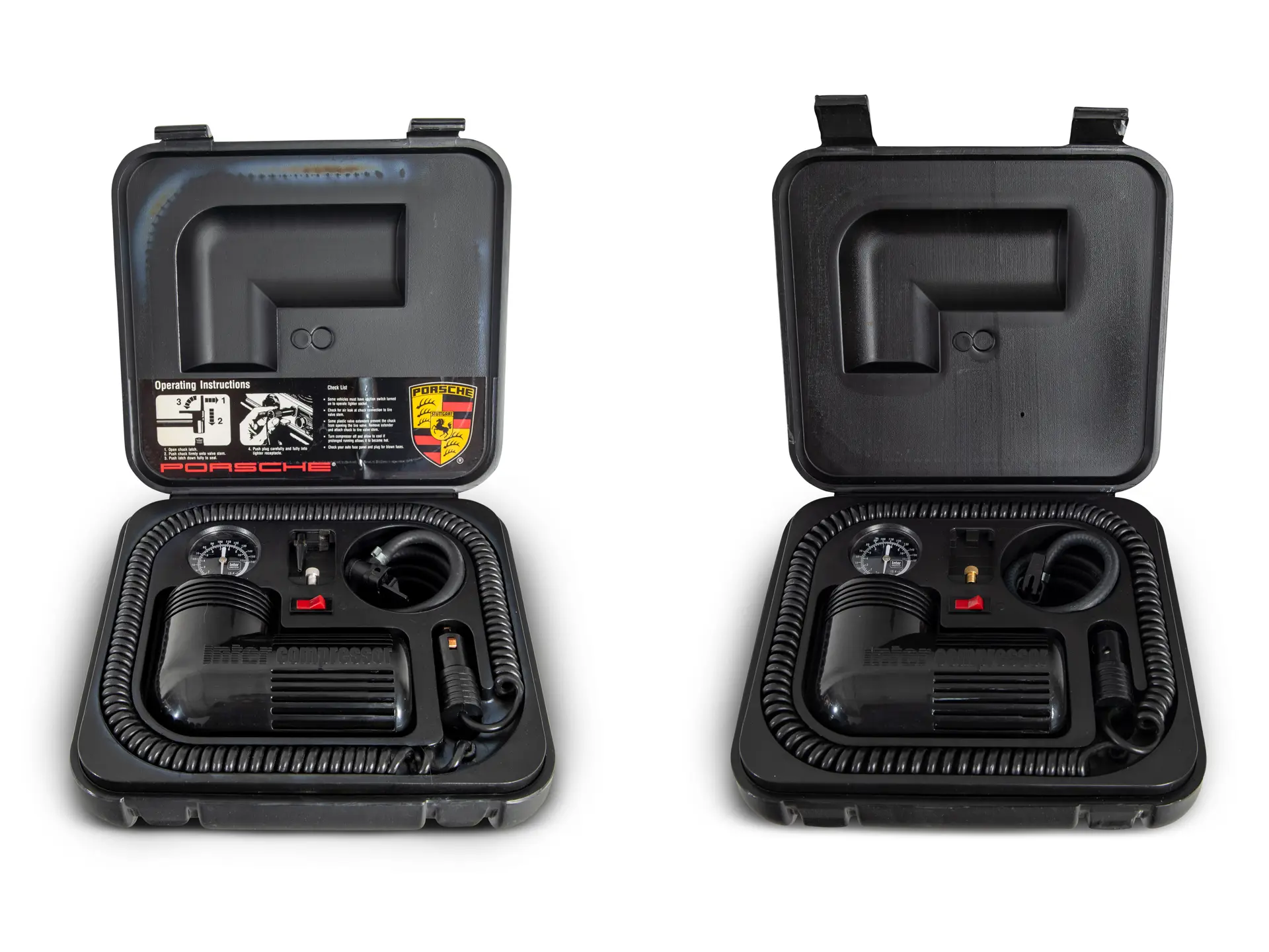 Porsche Air Compressors with Boxes, Black | The White Collection | RM ...