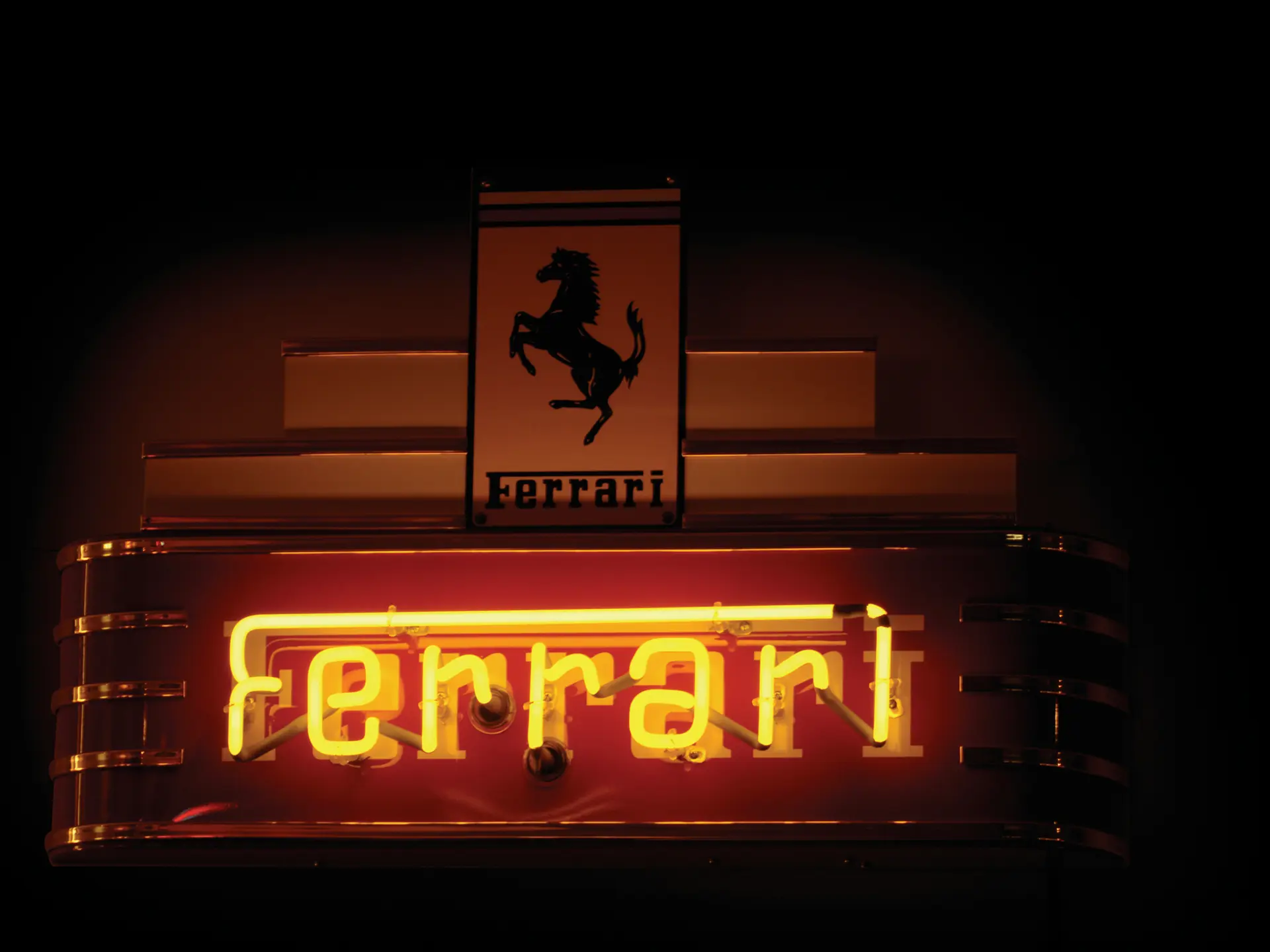 FERRARI NEON SIGN | The Ponder Collection | RM Sotheby's