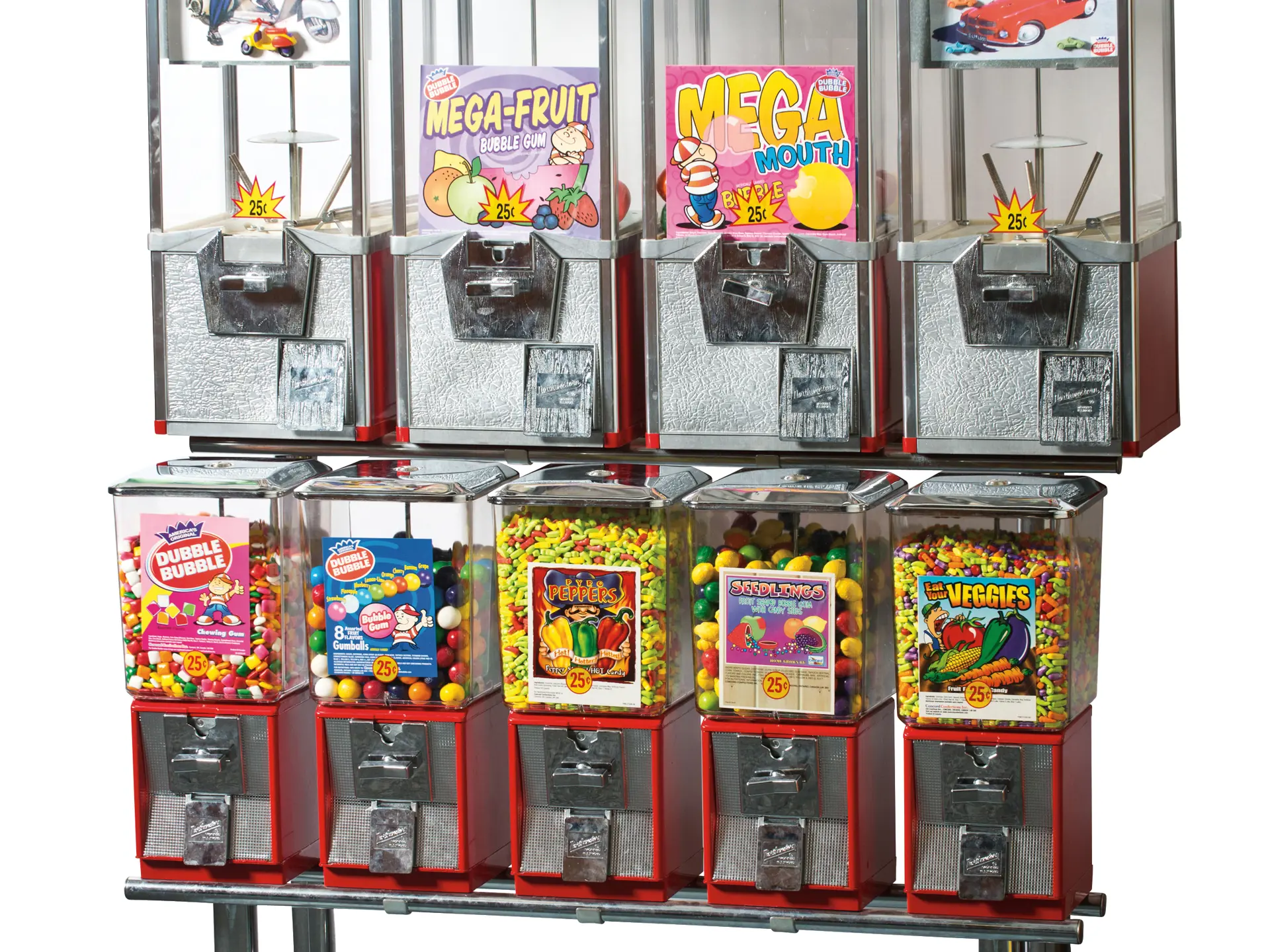 Northwestern Bulk Vending Machine Rack | The Bruce Weiner Microcar ...