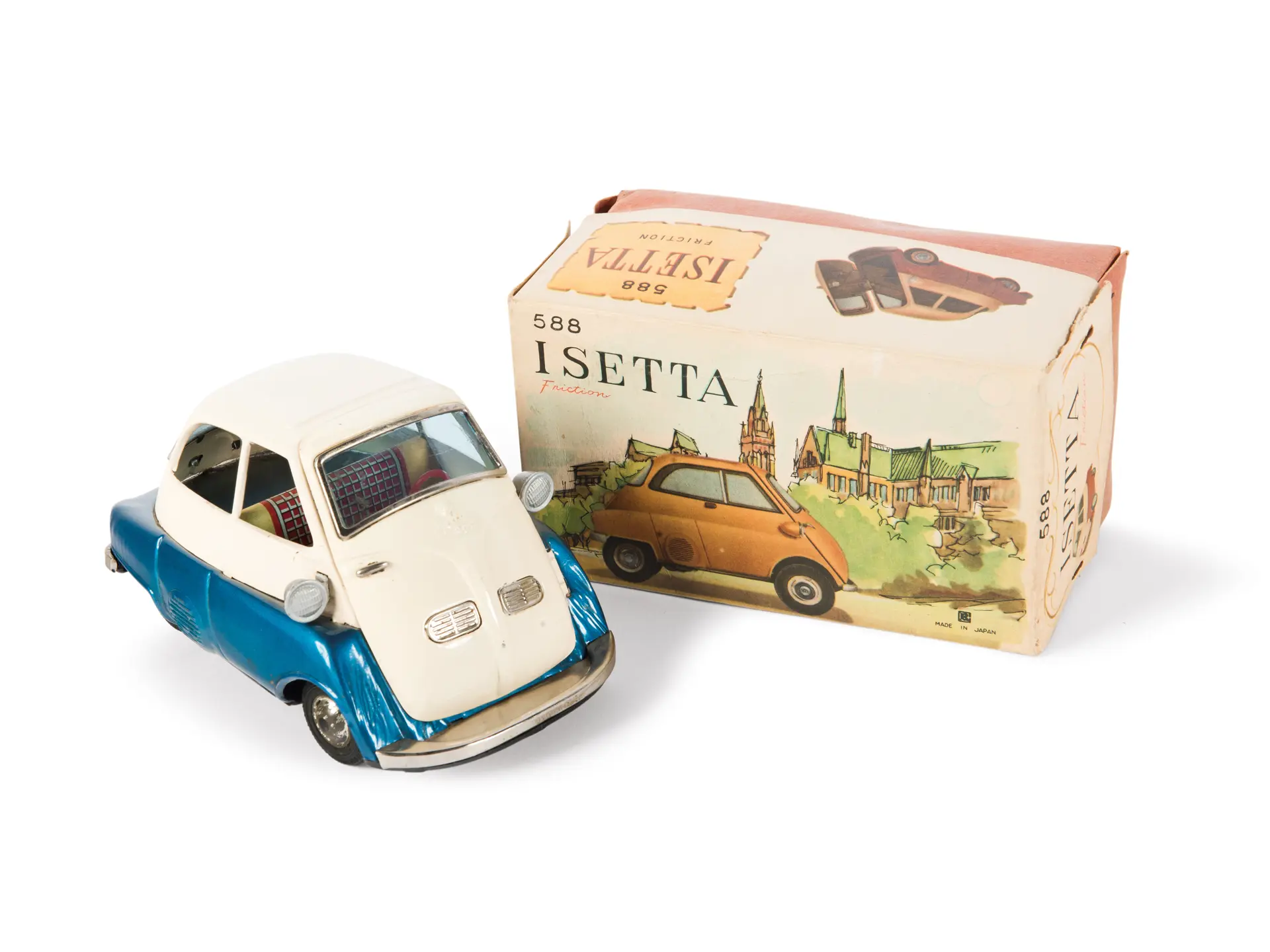 Bandai Isetta Model Car and Original Box | The Bruce Weiner Microcar ...