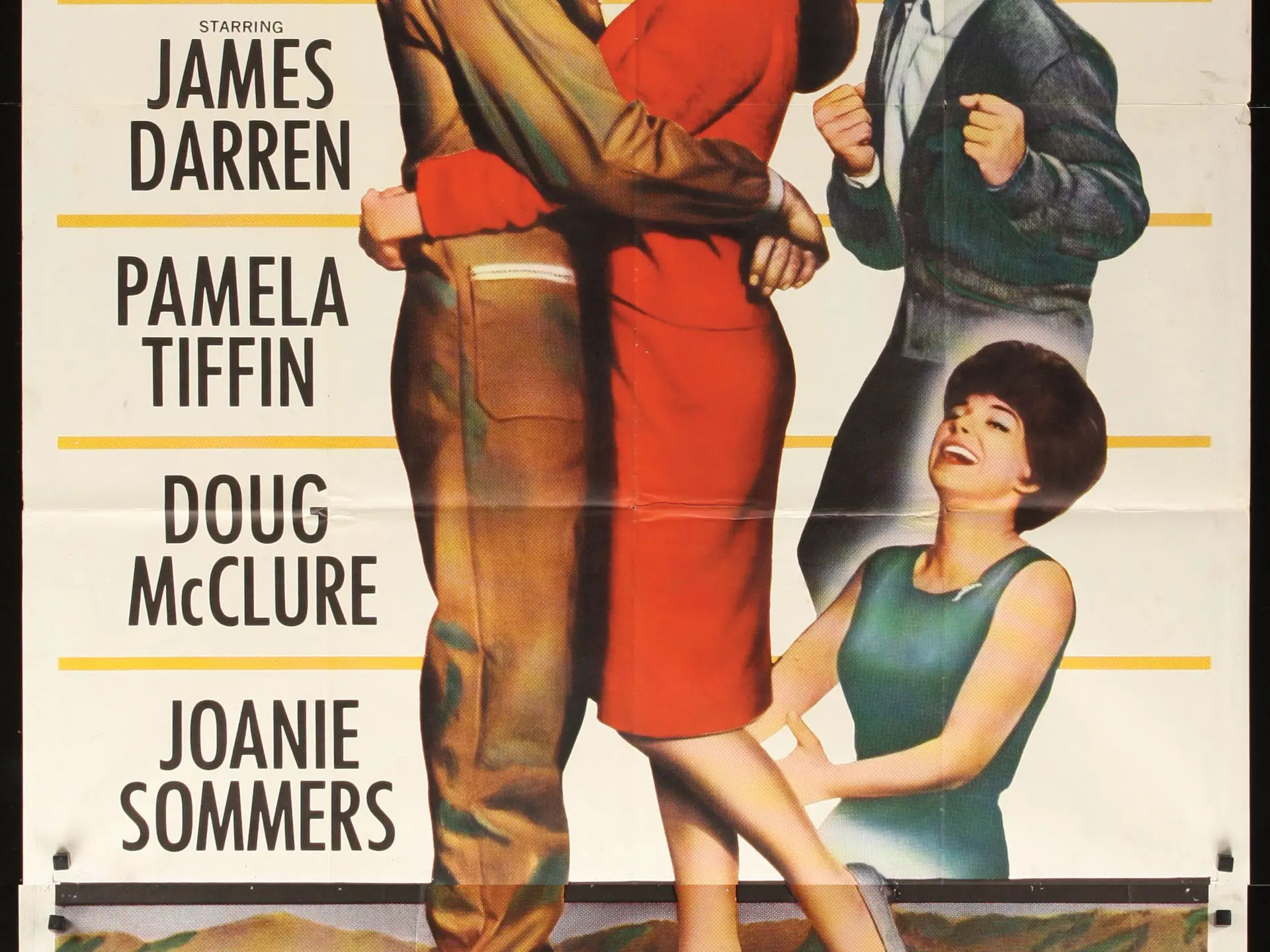 The lively set, the 1964 Jack Arnold teen car racing romantic melodrama ...