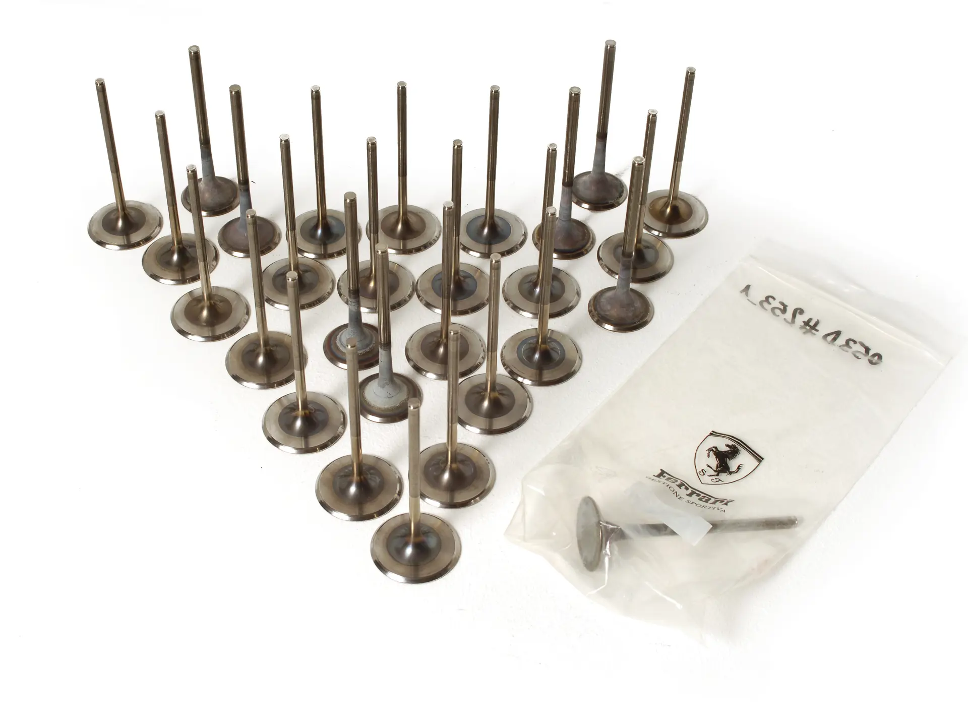 Complete Set of Valves from Motor 053, 2004 | Ferrari – Leggenda e ...