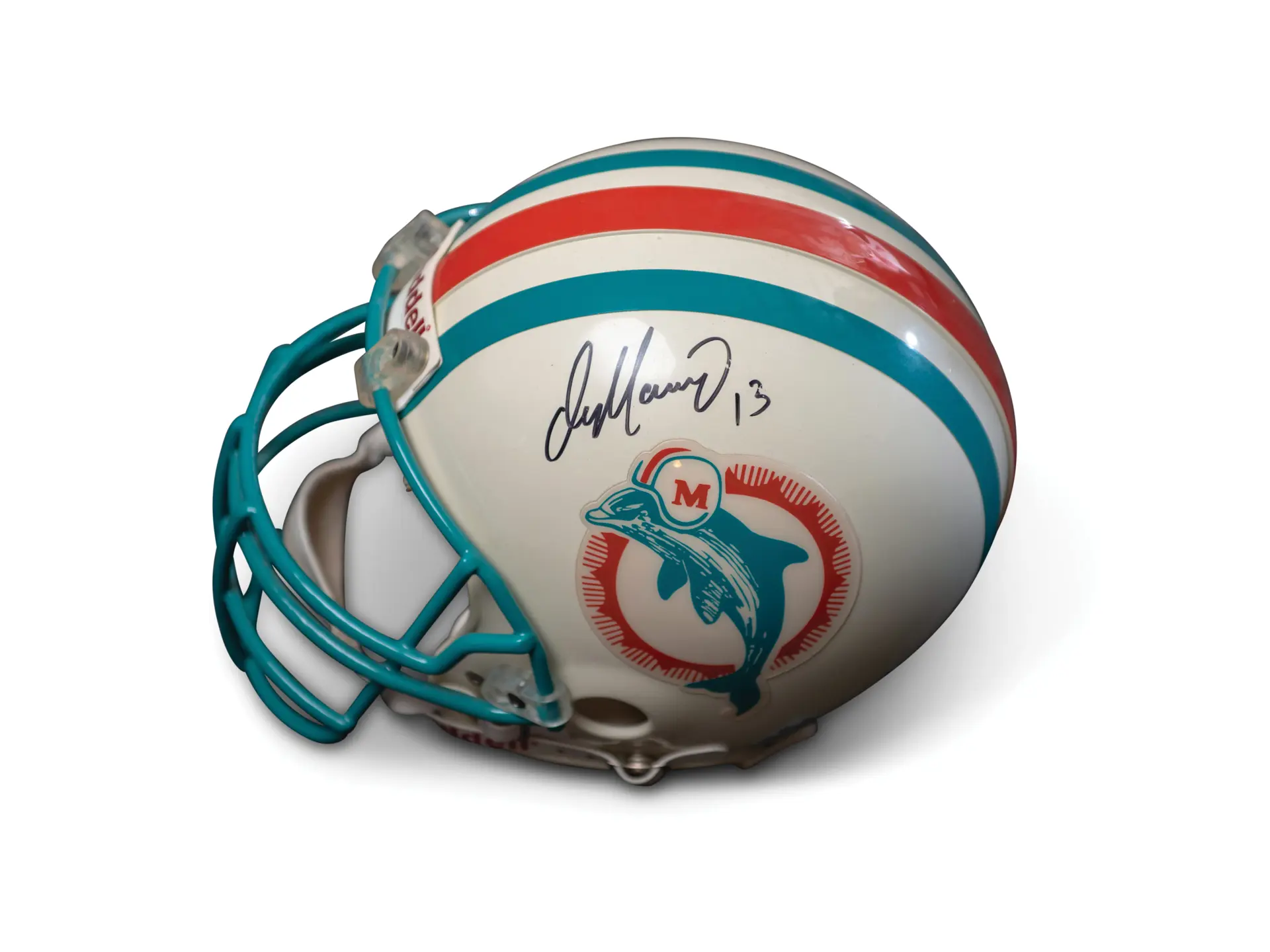 Dan Marino Miami Dolphins Autographed Helmet | The Taj Ma Garaj ...