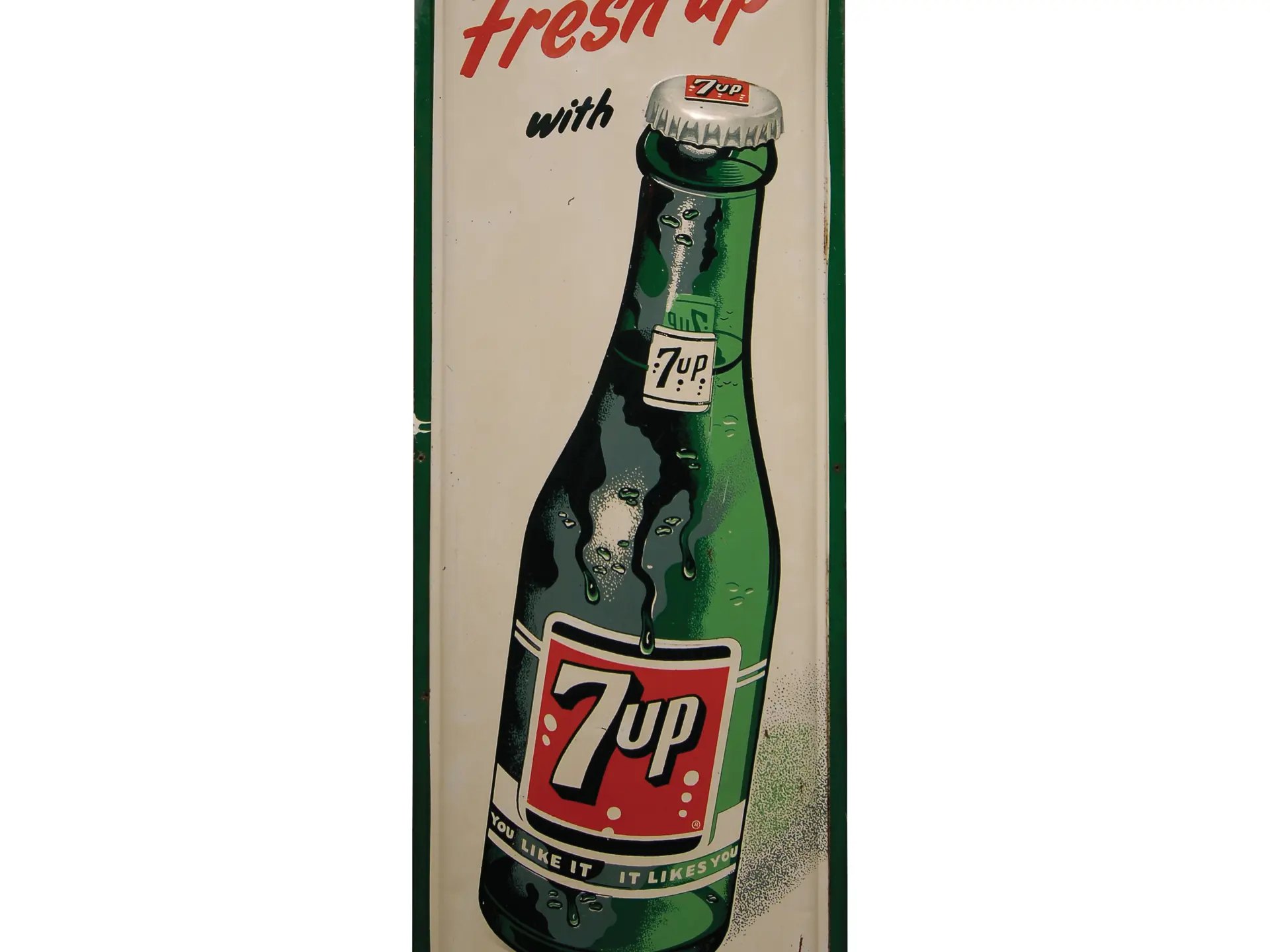 7up: "Fresh up" with 7up Sign | Vintage Motor Cars of Hershey 2009 | RM ...