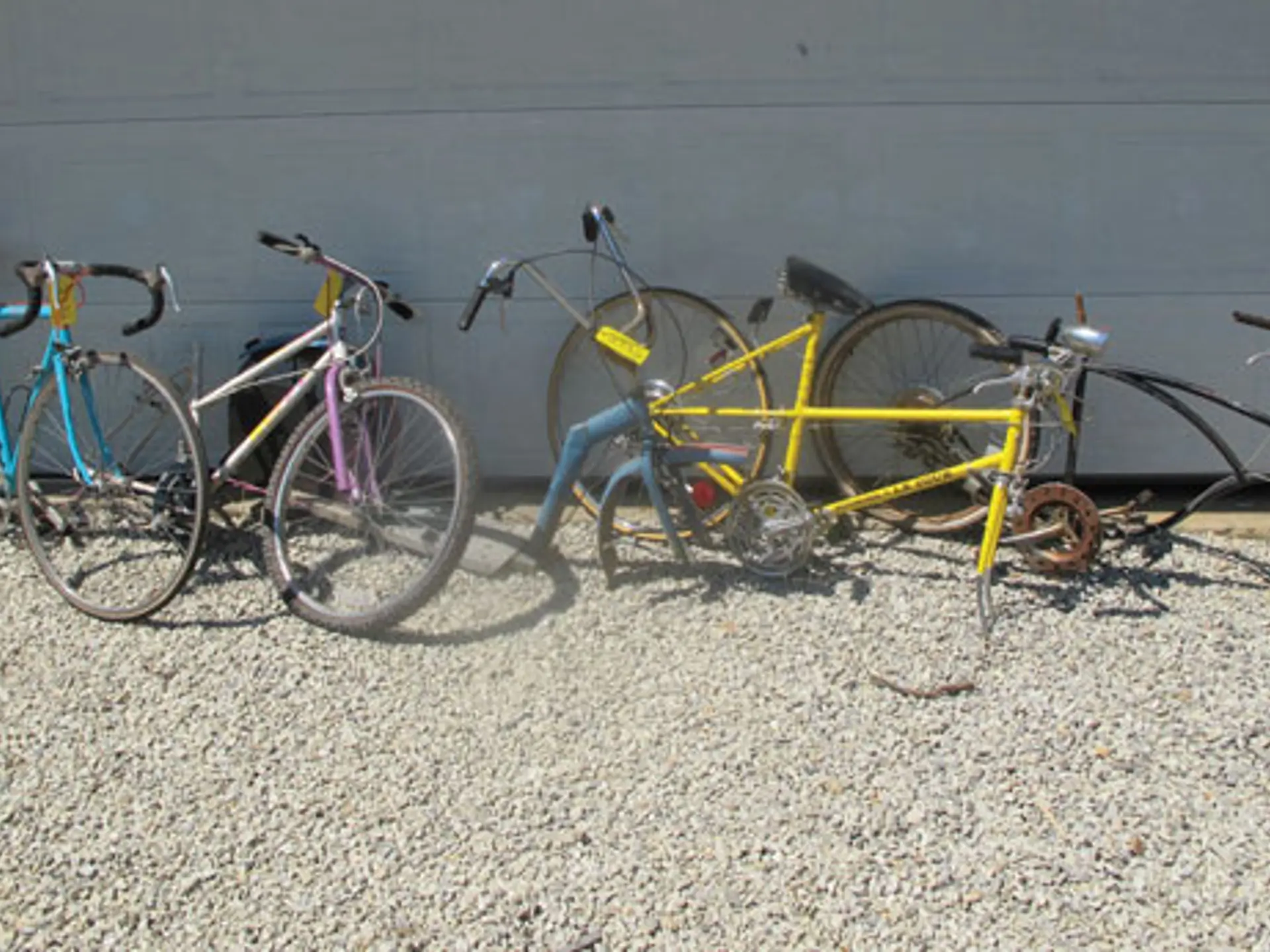 Four Miscellaneous Bike Frames with Missing Parts | The Bennett ...