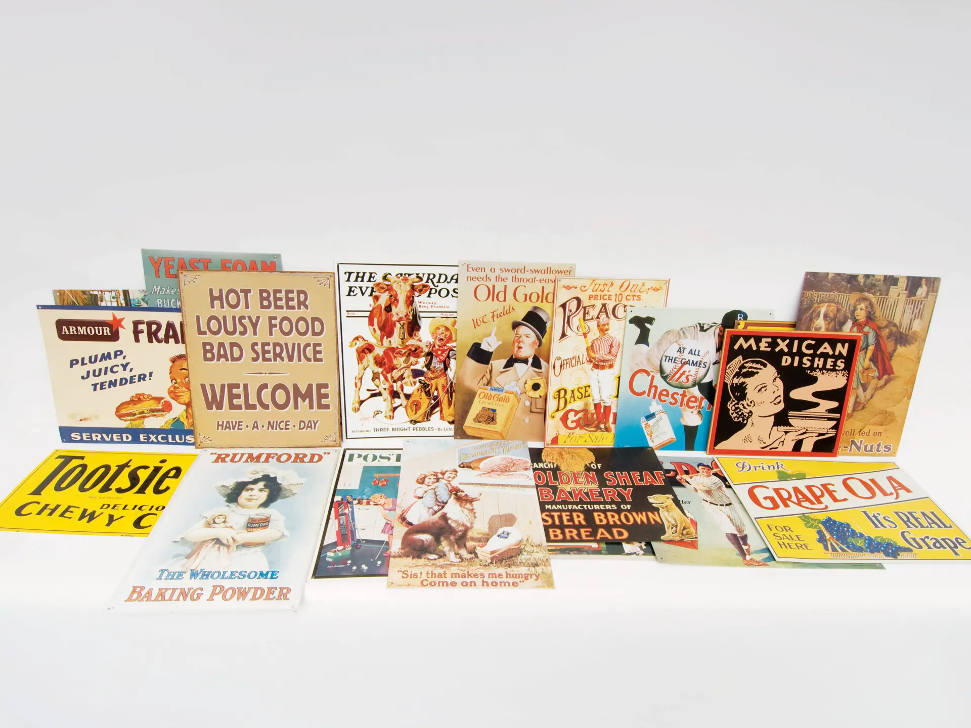 Reproduction Tin Signs | The Al Wiseman Collection | RM Sotheby's