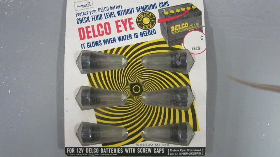 N.O.S Delco Eye Glow Battery Water Checker, In original package | Fort ...