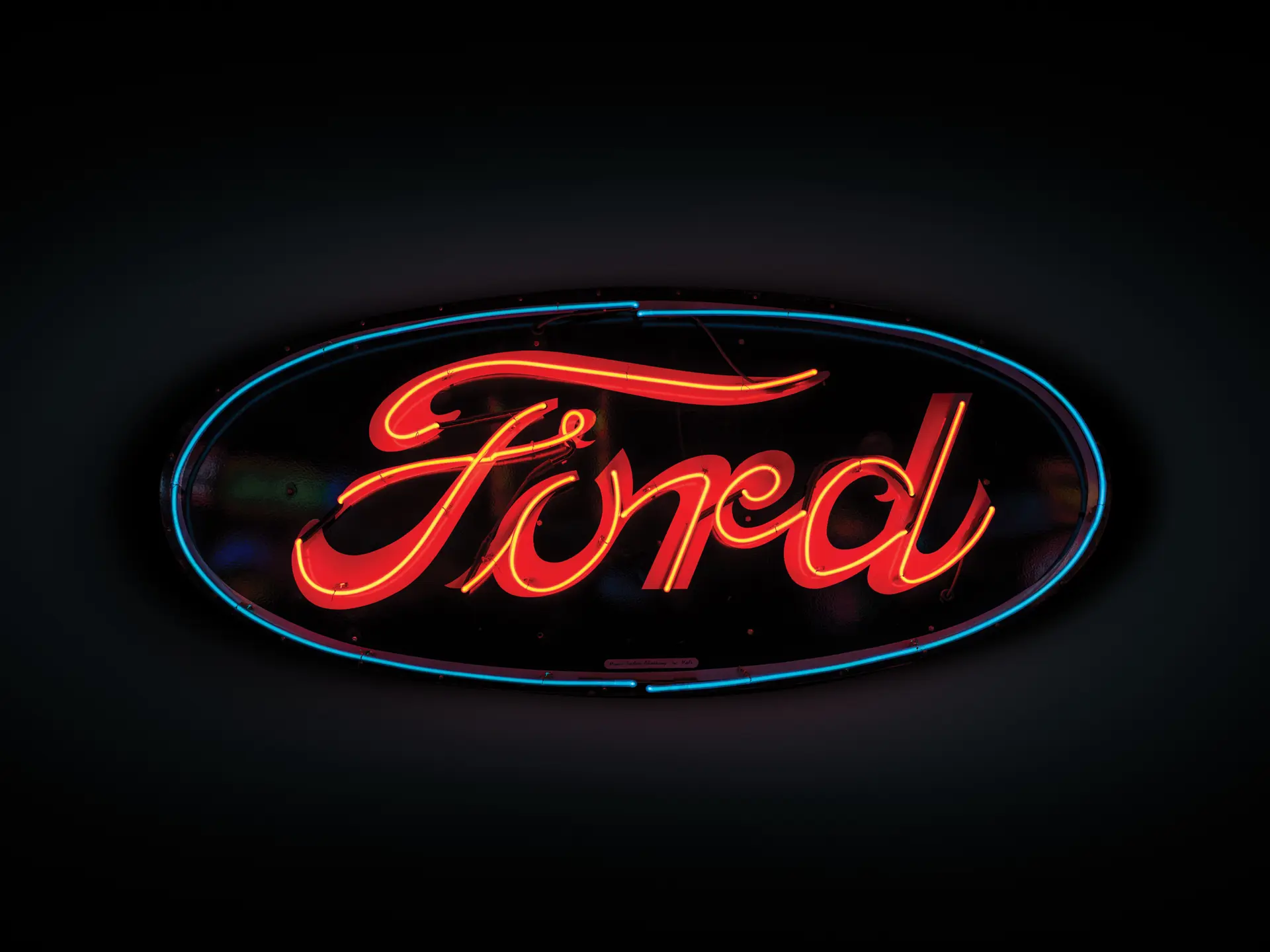 Ford Neon Sign | The Dingman Collection | RM Sotheby's
