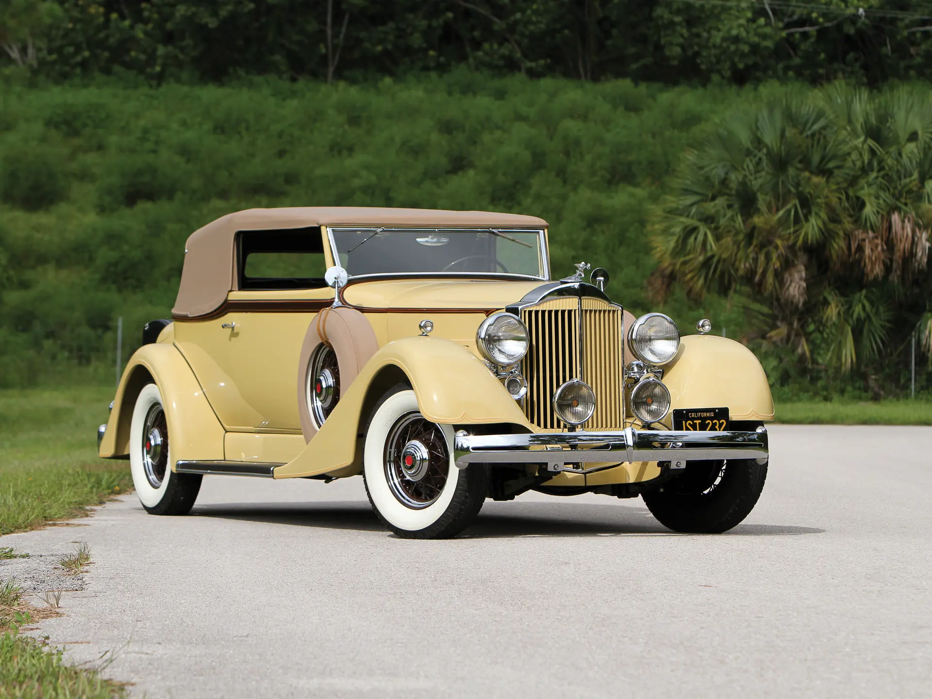 1934 Packard 1101 Eight Convertible Victoria | Hershey 2013 | RM Sotheby's