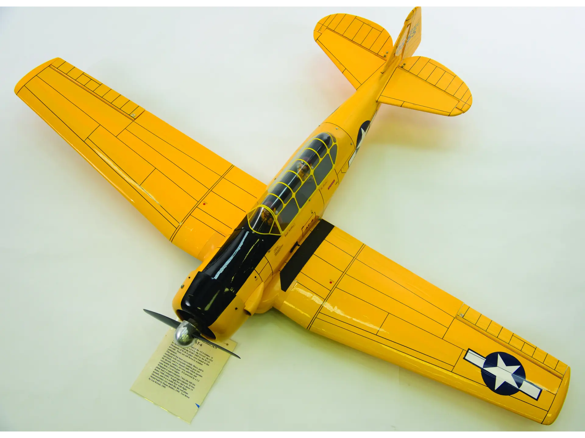 A 1/6 scale model of a North American AT-6 | Auburn Fall 2016 | RM ...