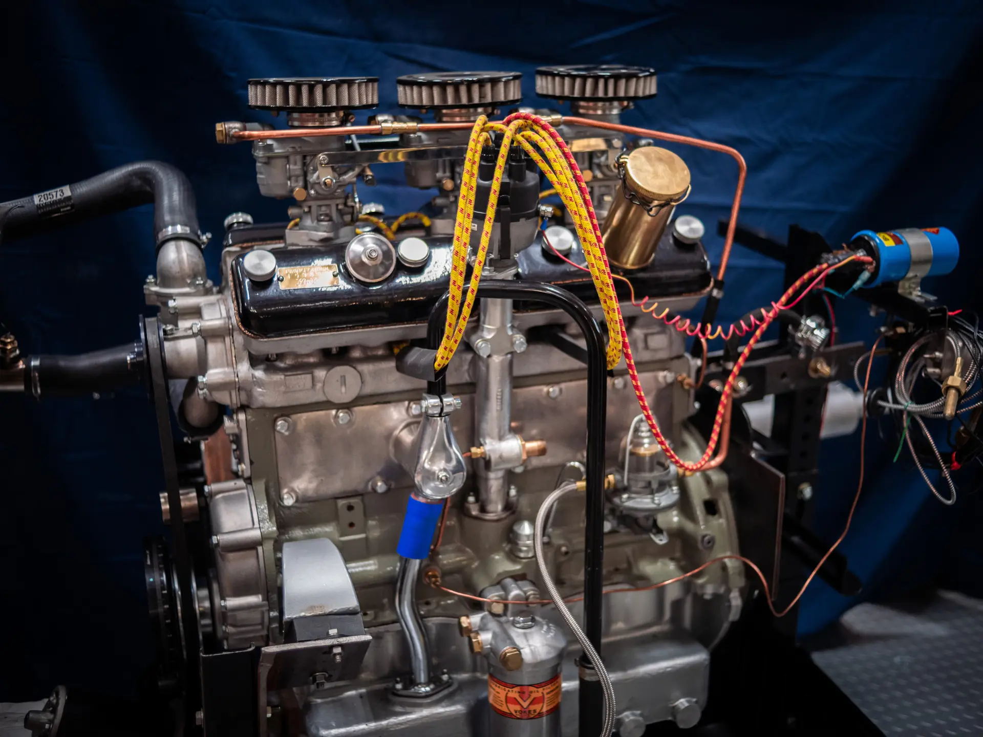 Arnolt-Bristol Engine on Running Engine Stand | Gene Ponder Collection ...