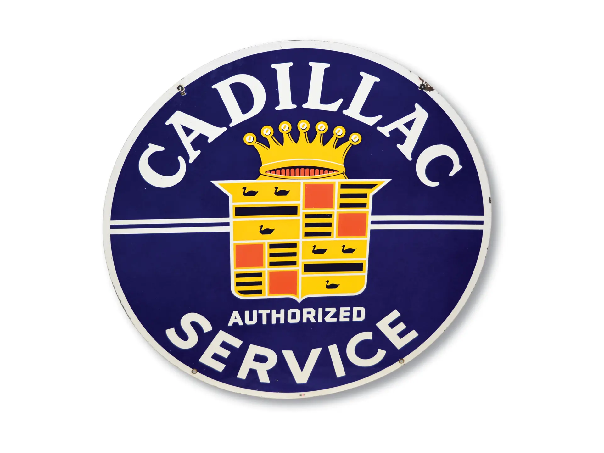 Cadillac Authorized Service with Crest Logo Sign | Auburn Spring 2019 ...